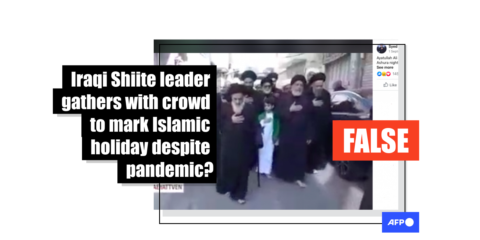 This video shows a Shiite leader in Iran marking the holy day of Ashura ...