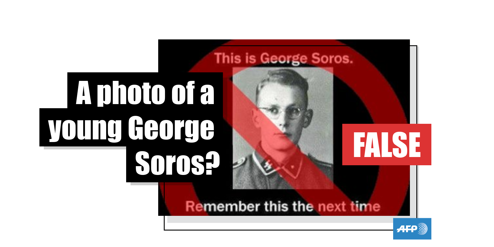 This photo shows the "Bookkeeper of Auschwitz," not a young George ...