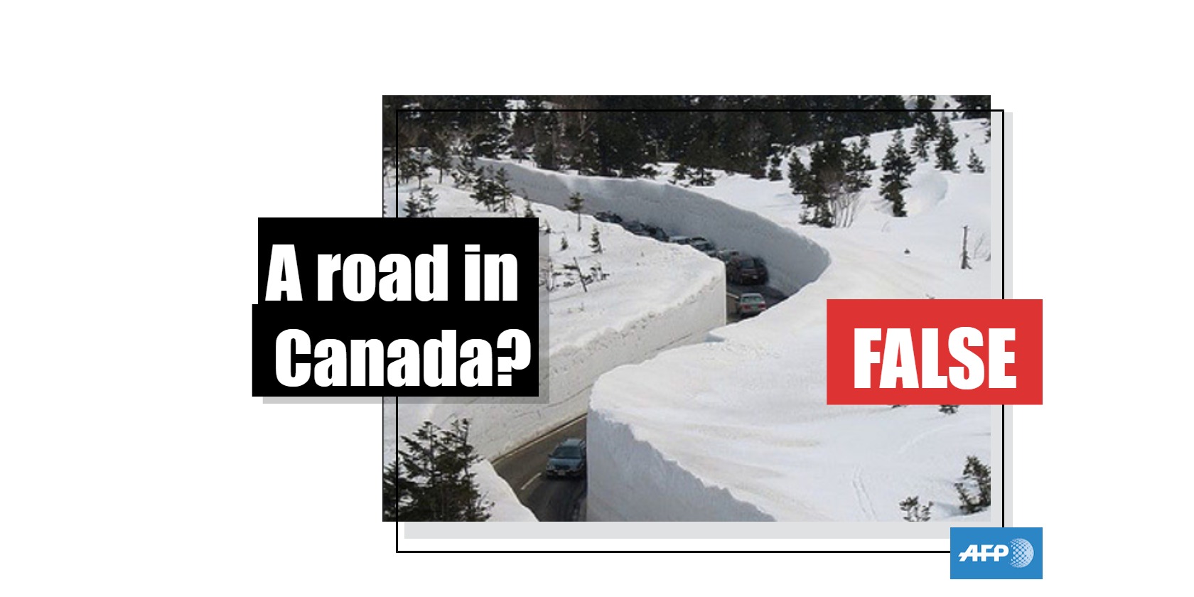 This 'Meanwhile in Canada' meme does not show a road in Canada | Fact Check