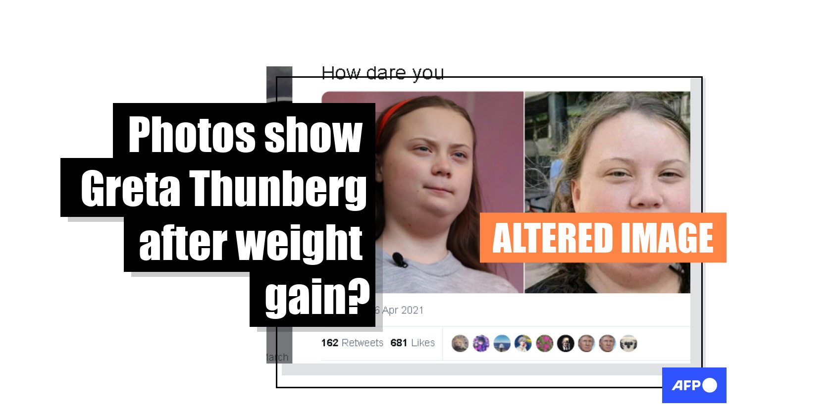 Photos of Greta Thunberg's ‘weight gain’ are fake | Fact Check Photos of Greta Thunberg's ‘weight gain’ are fake | Fact Check