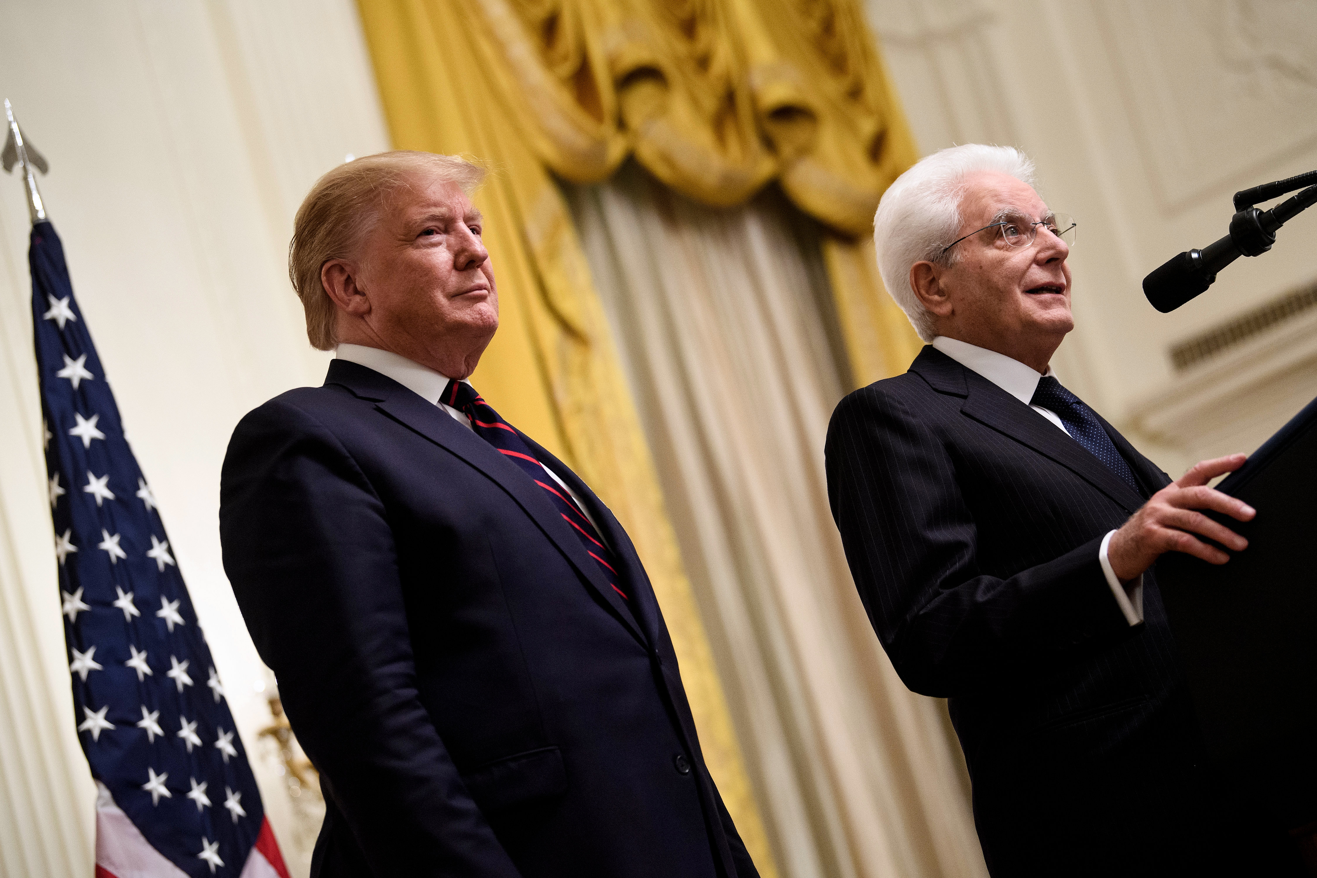No, US President Donald Trump did not call Italian President Sergio ...