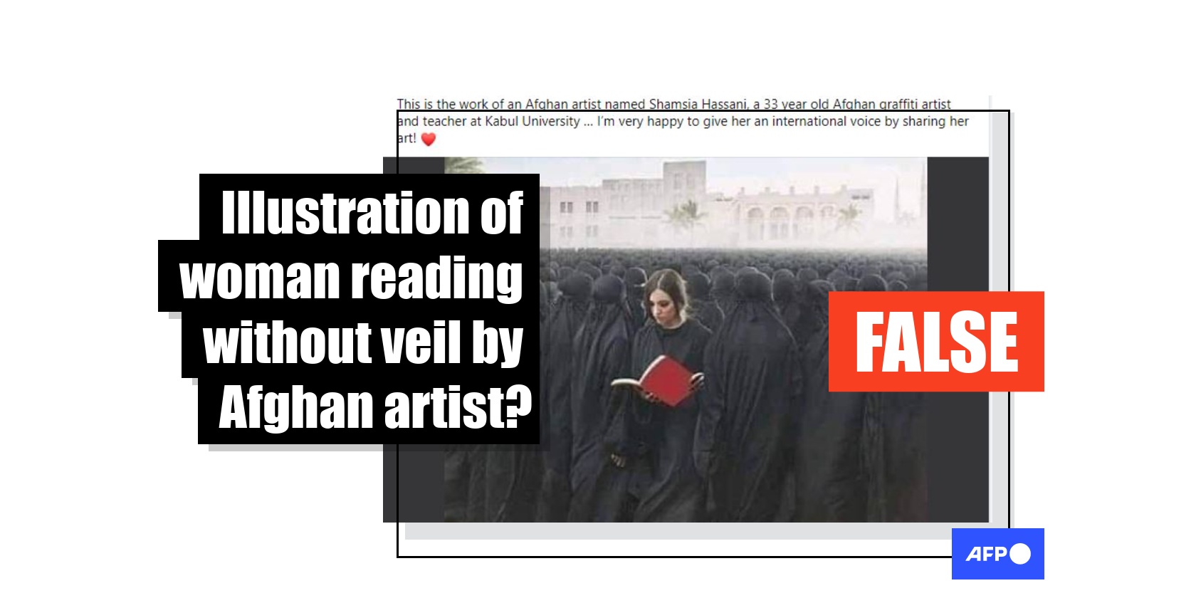 Image of woman reading without veil is Czech magazine advert | Fact Check