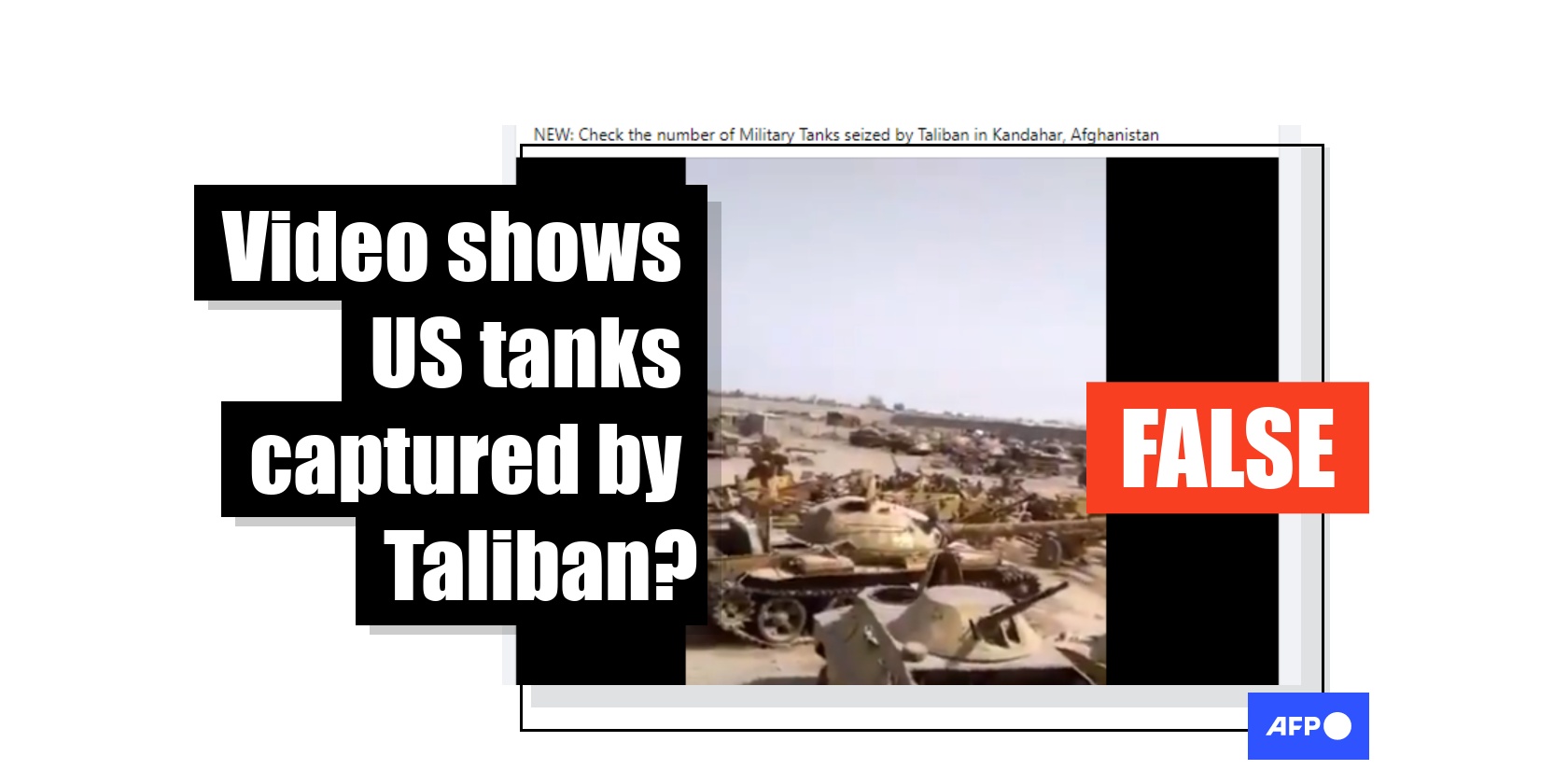 This video shows abandoned Soviet tanks in Afghanistan, not American ...
