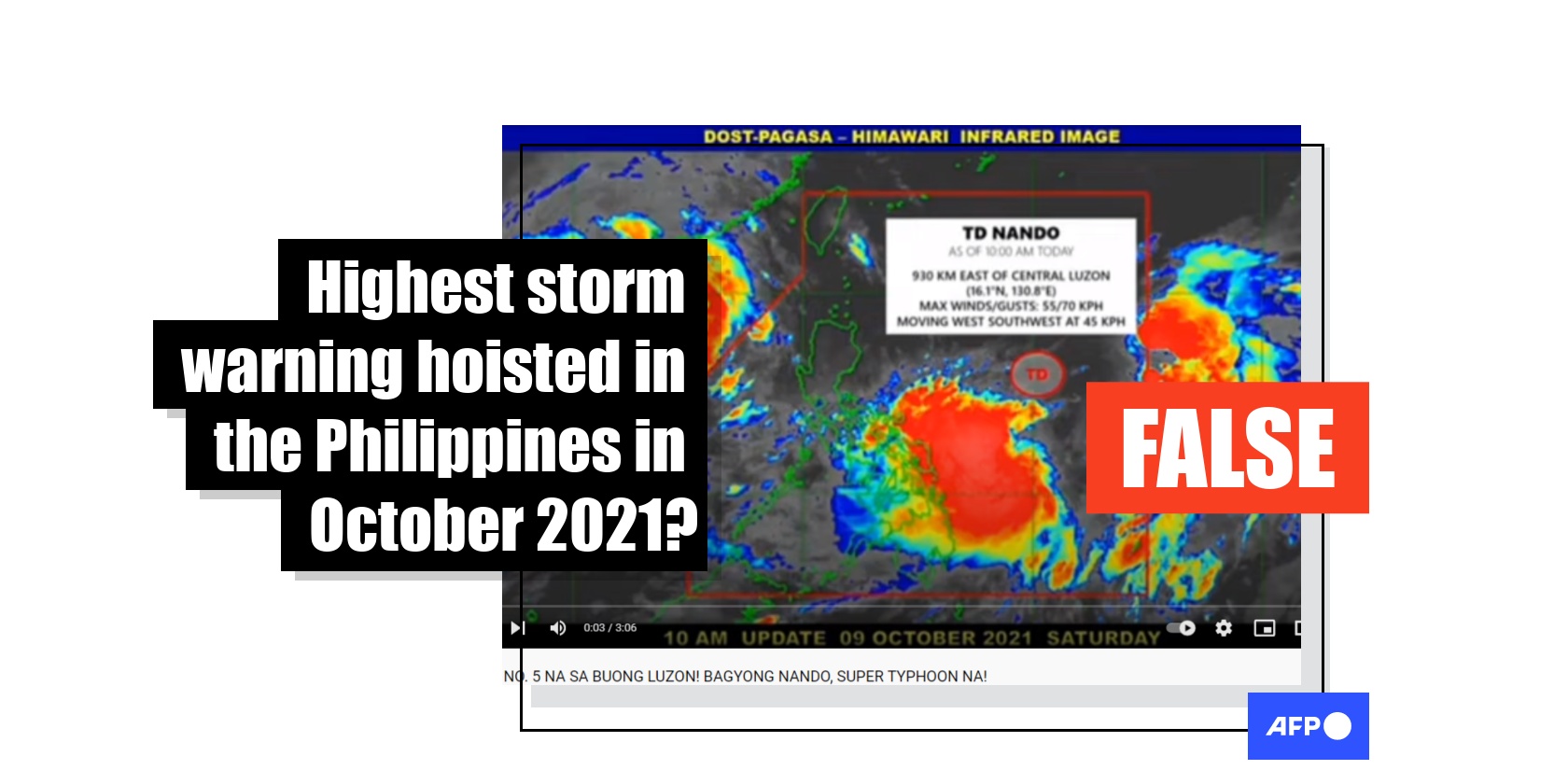 False warning about a 'super typhoon' causes panic in the Philippines ...