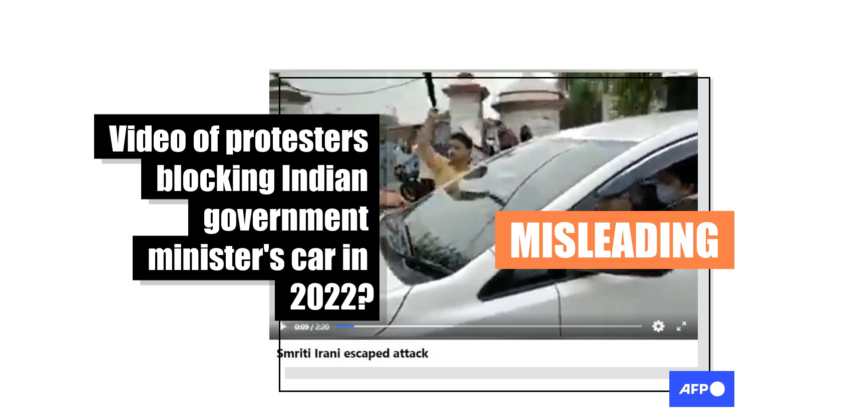 This video has circulated in reports about protesters blocking an ...