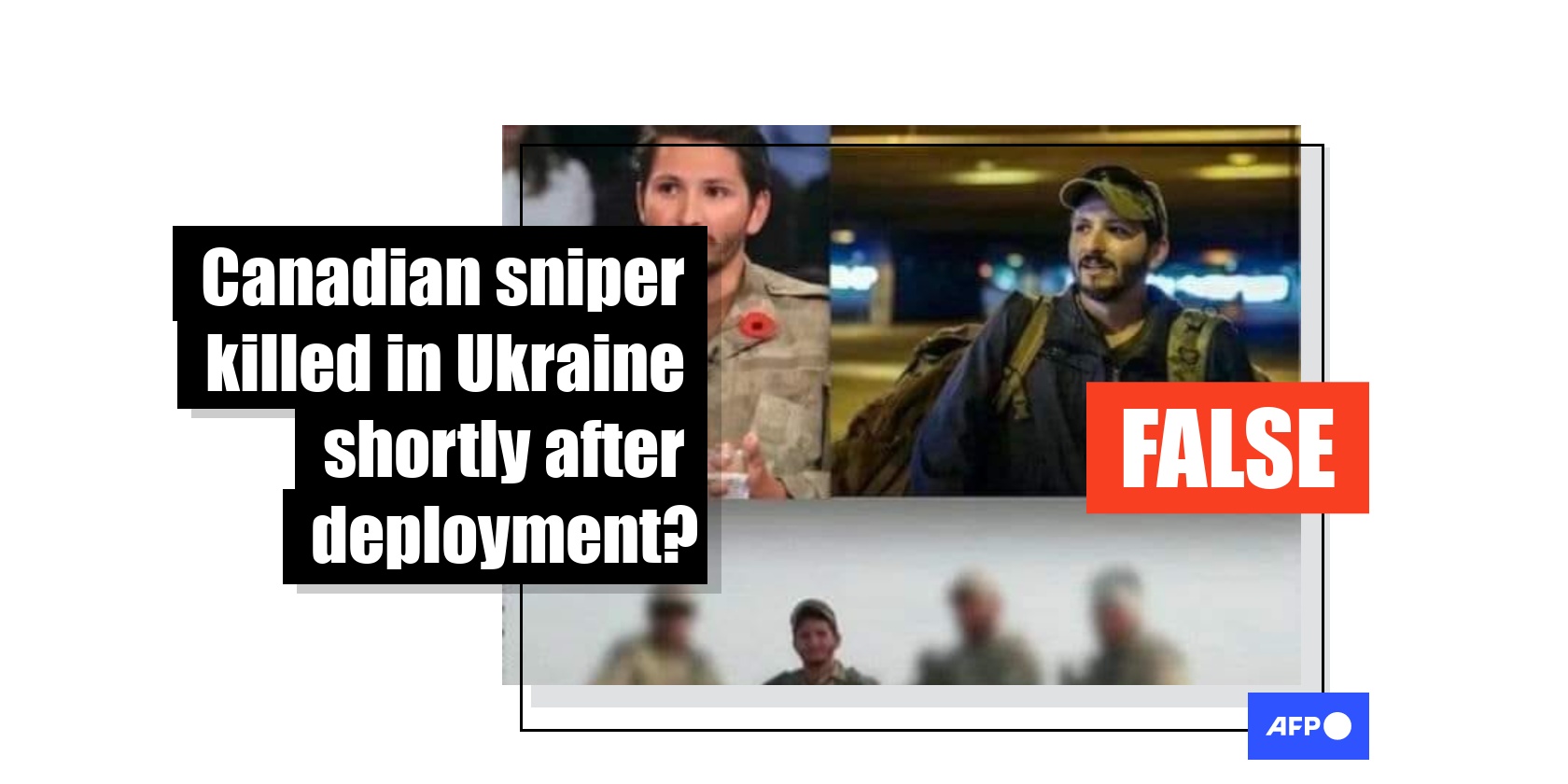 False posts claim Canadian sniper 'Wali' was killed shortly after ...