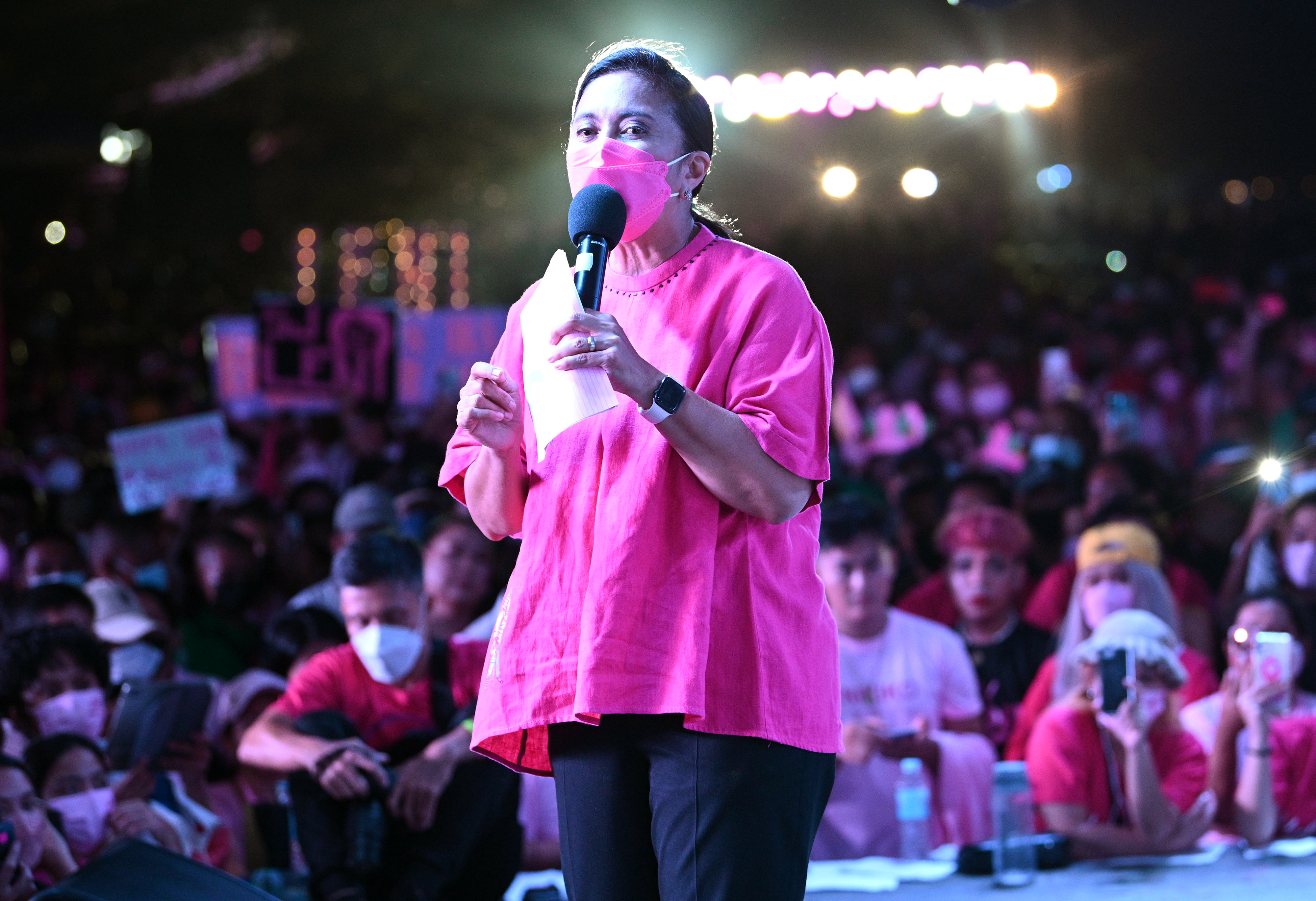 Philippine presidential hopeful Leni Robredo did not 'forget the title ...