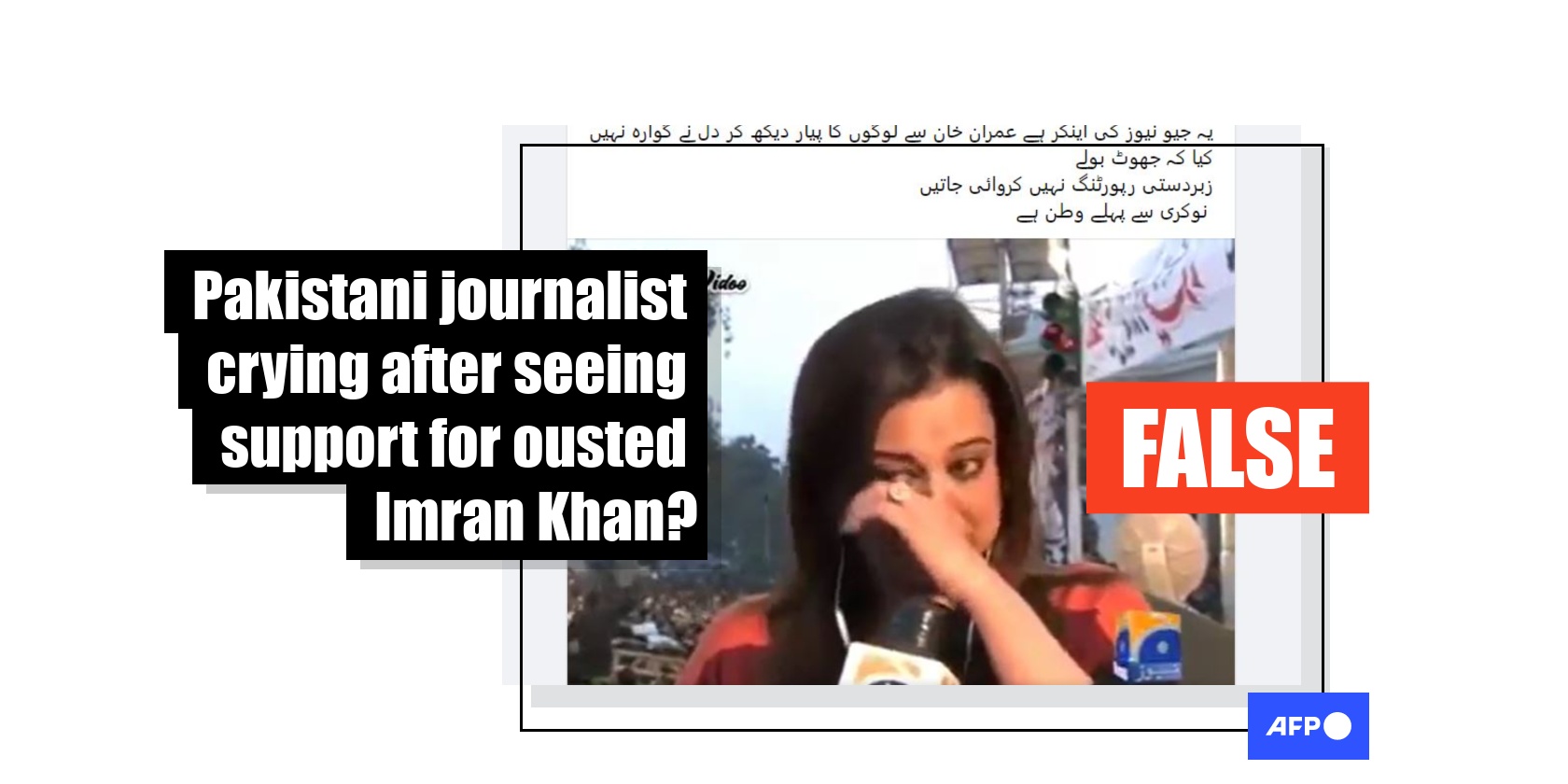 Video shows emotional Pakistani journalist at 2014 protest, before ...