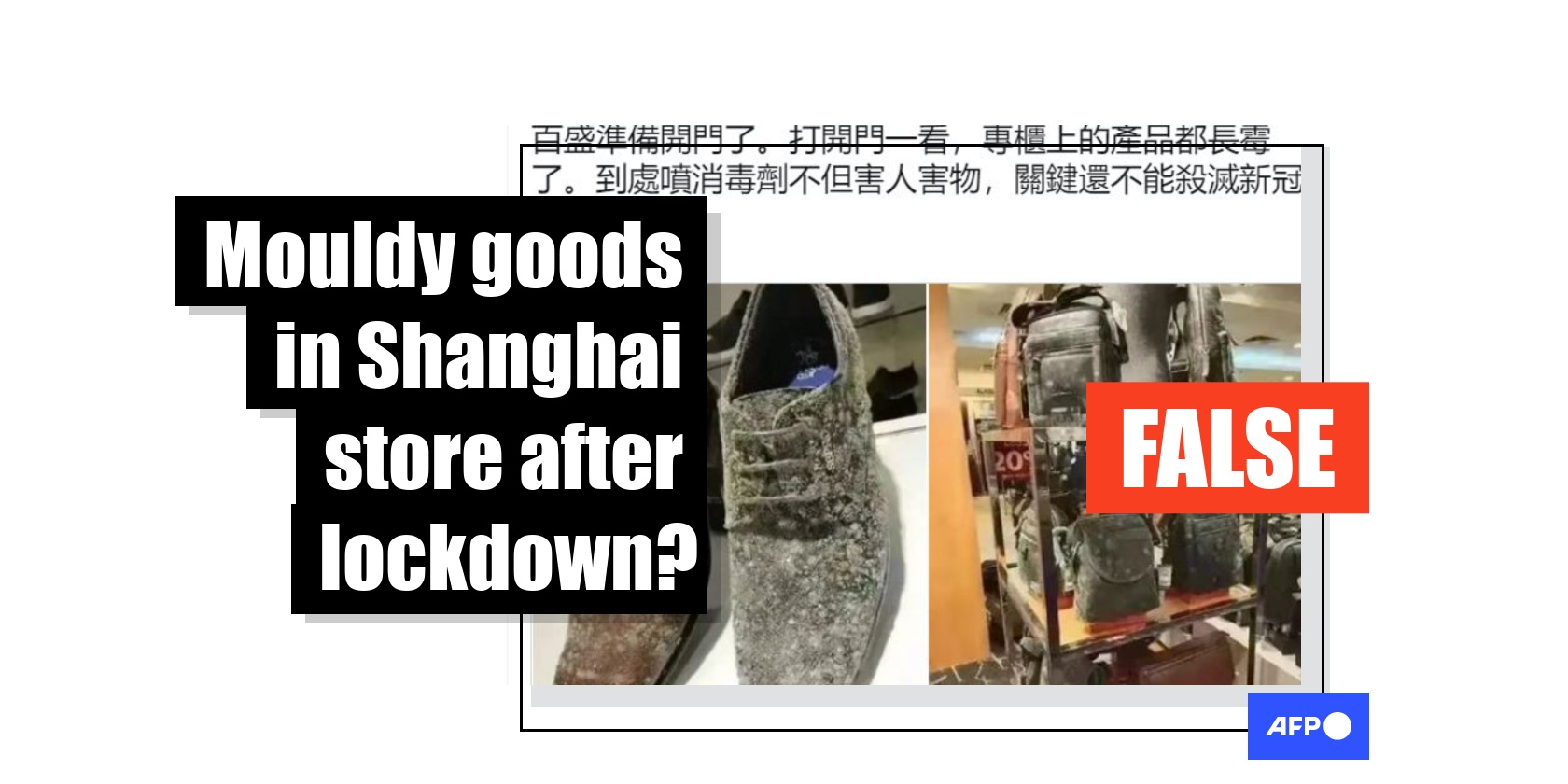 Damaged goods found at department store in Malaysia in 2020, not ...