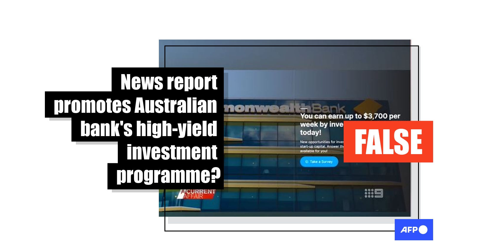 Doctored news report promotes scam about 'Australian bank investment ...