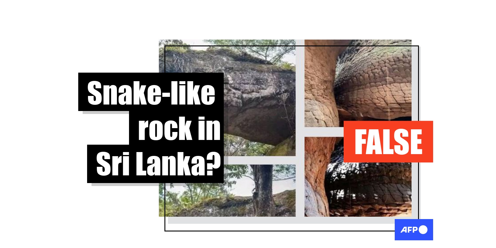 Serpent-shaped rock is historic site in Thailand, not Sri Lanka | Fact ...