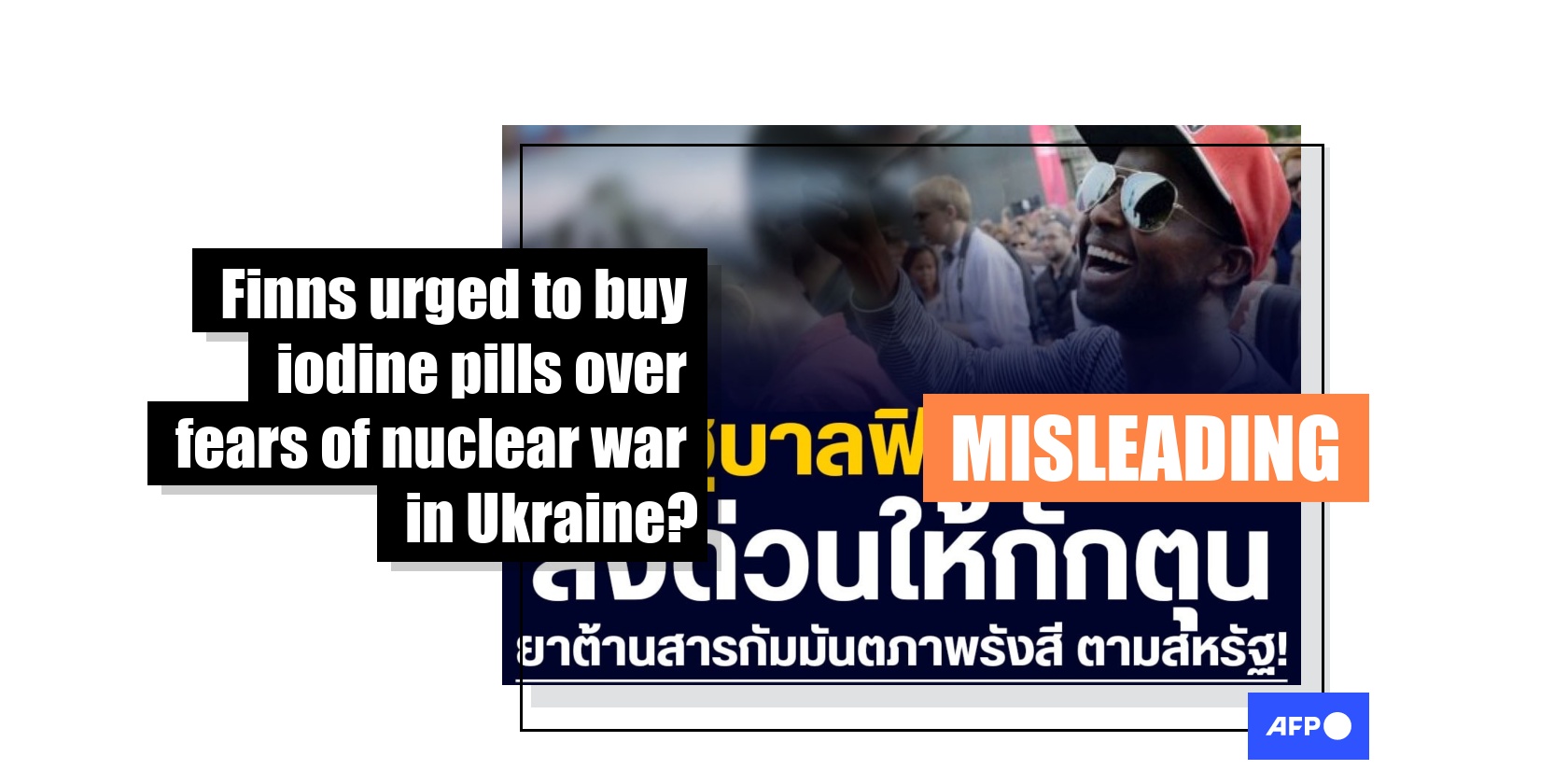 Finland did not advise citizens to 'urgently buy iodine tablets after ...