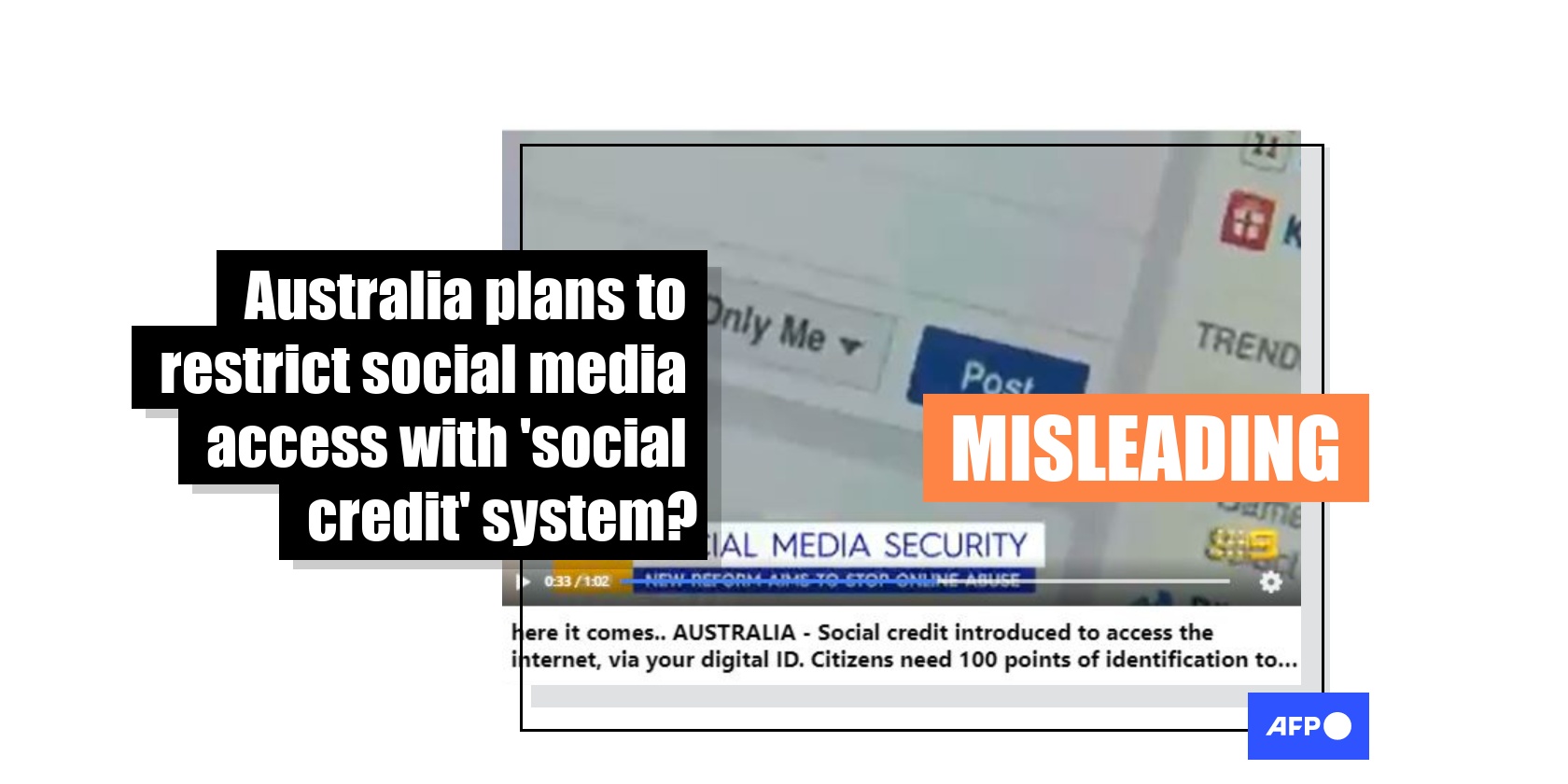 Misleading posts claim Australia plans to restrict social media access ...