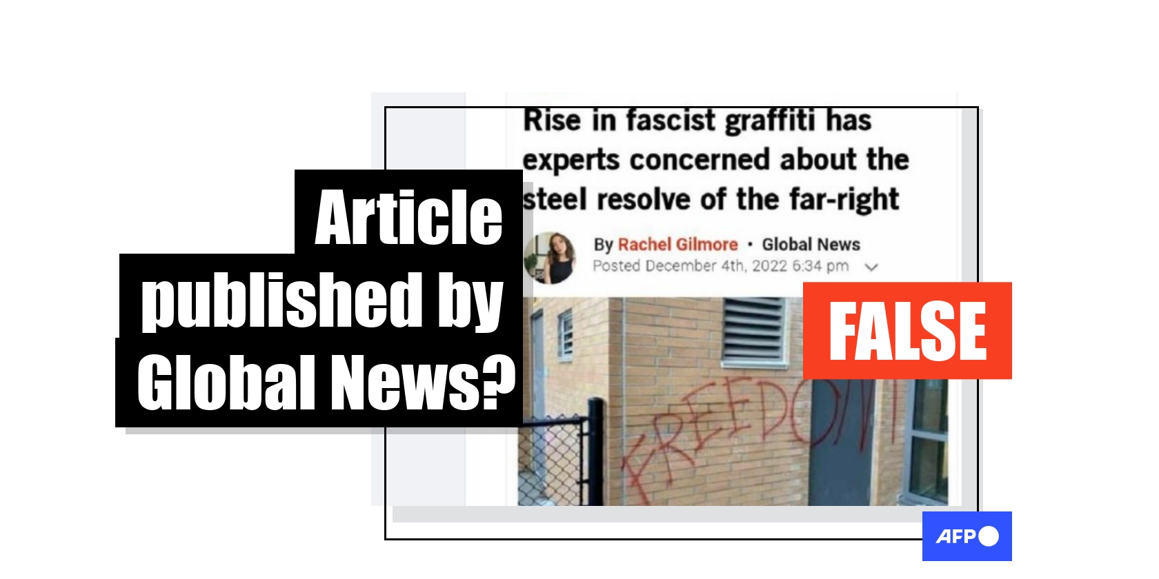 Image of Global News article is manipulated | Fact Check