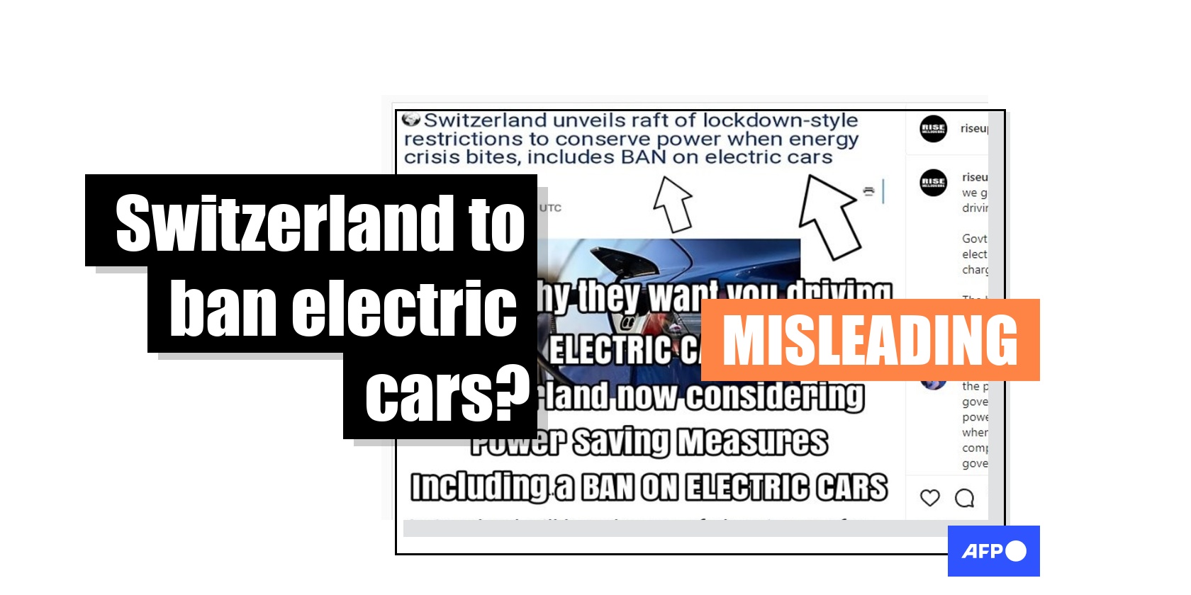 Claim that Switzerland planning to 'ban electric cars' misleads online ...