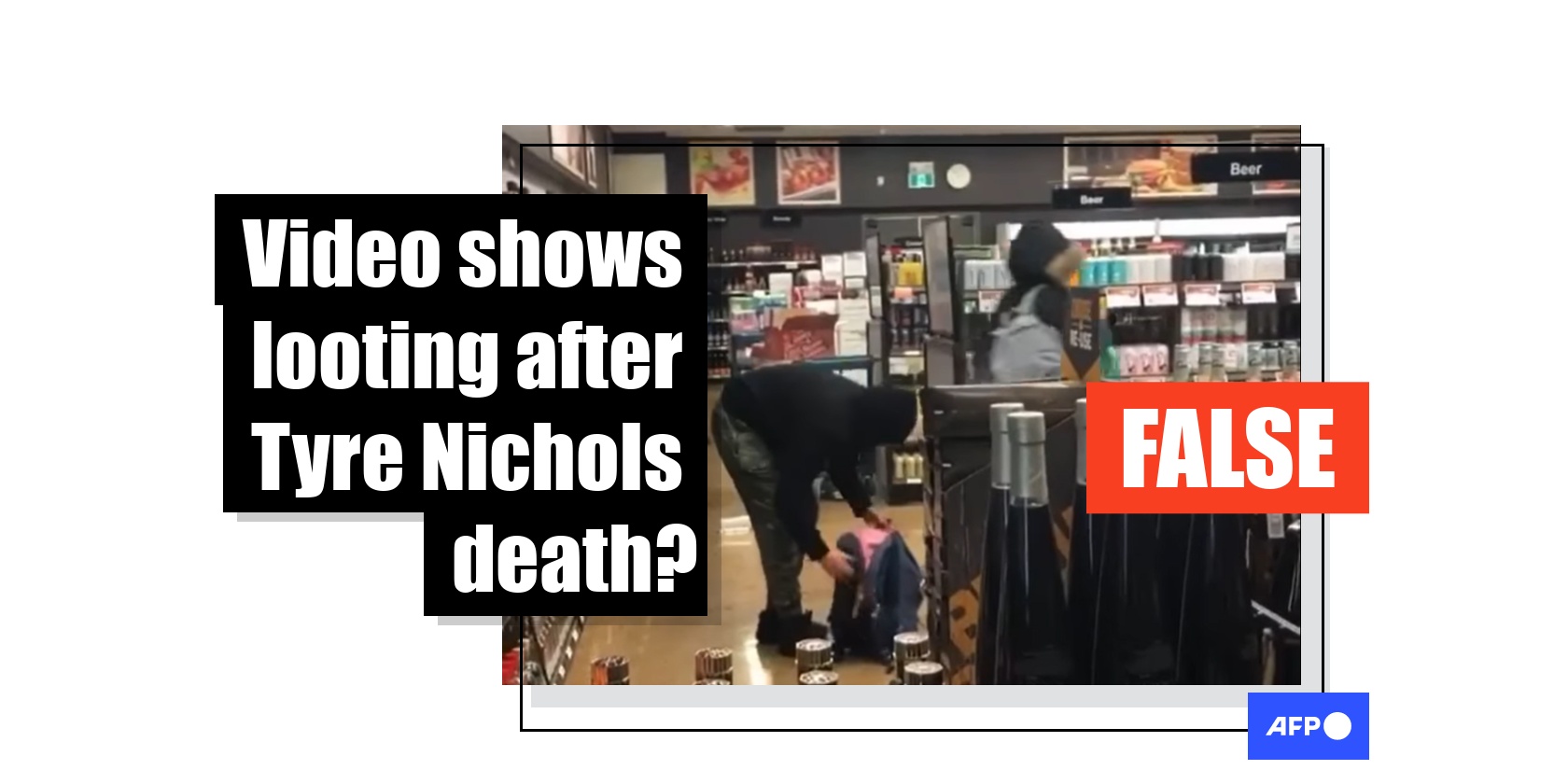 Liquor store robbery video misrepresented amid Memphis protests | Fact ...