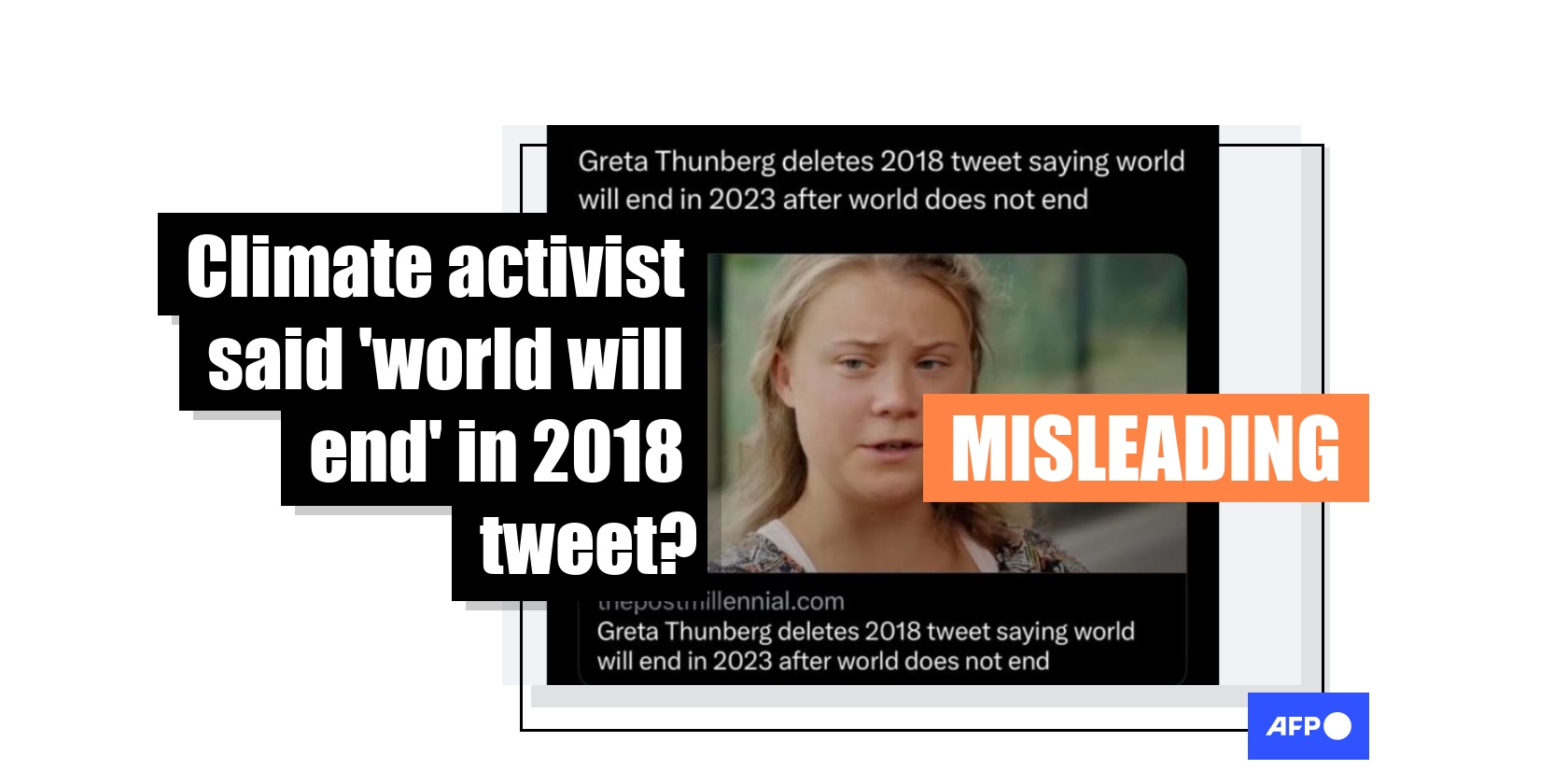 Greta Thunberg targeted with misleading headlines about deleted tweet | Fact Check