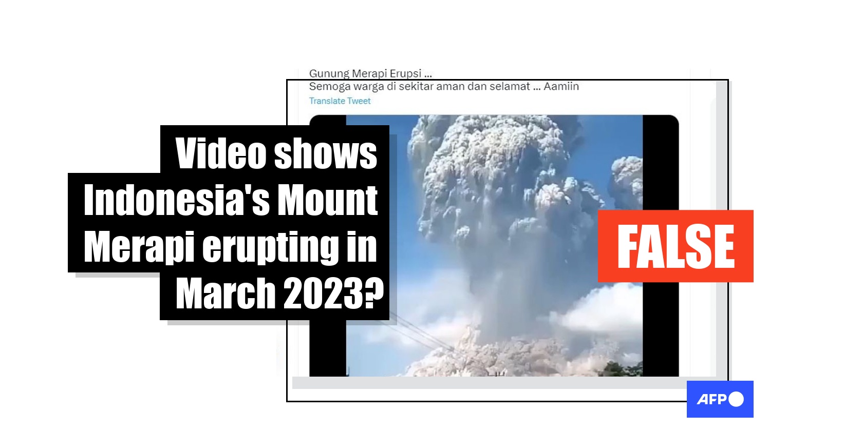 Video shows eruption of Indonesia's Mount Sinabung in 2018, not 'Mount ...