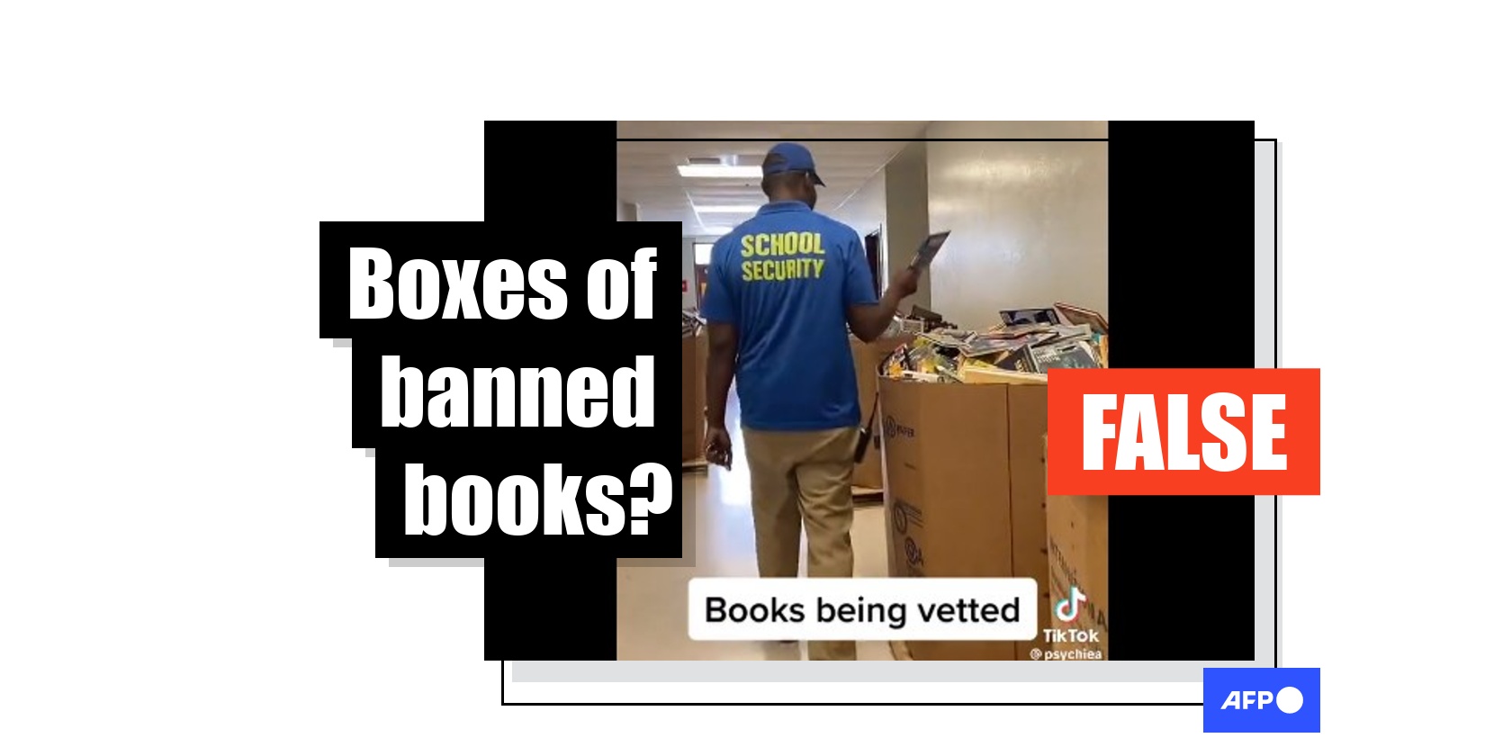 Video does not show censored books removed from Florida school | Fact Check