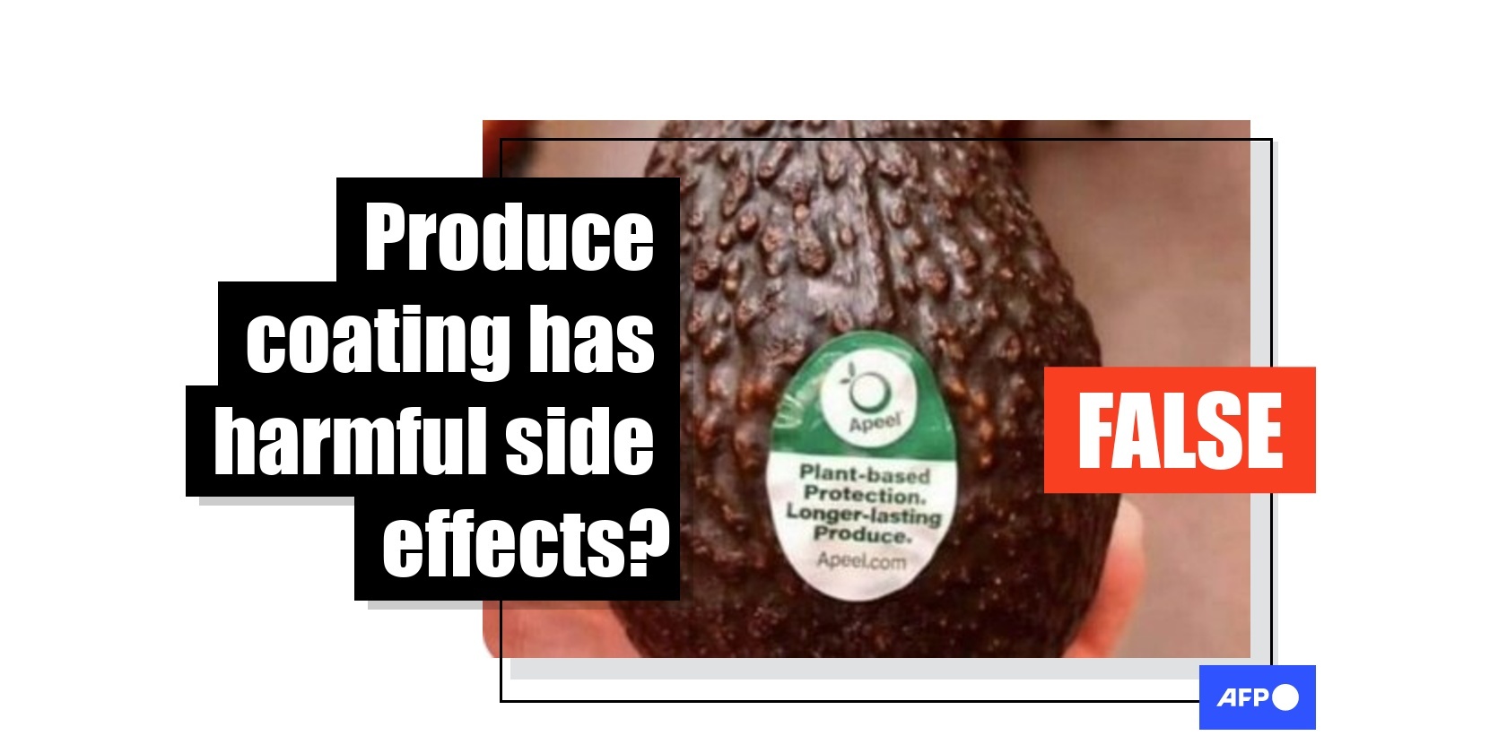 Apeel food additive is safe, health authorities say | Fact Check