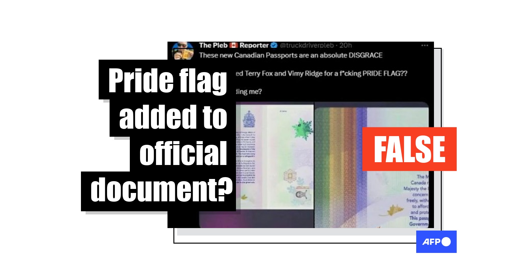 Canada passport redesign targeted with false claims about colors | Fact ...