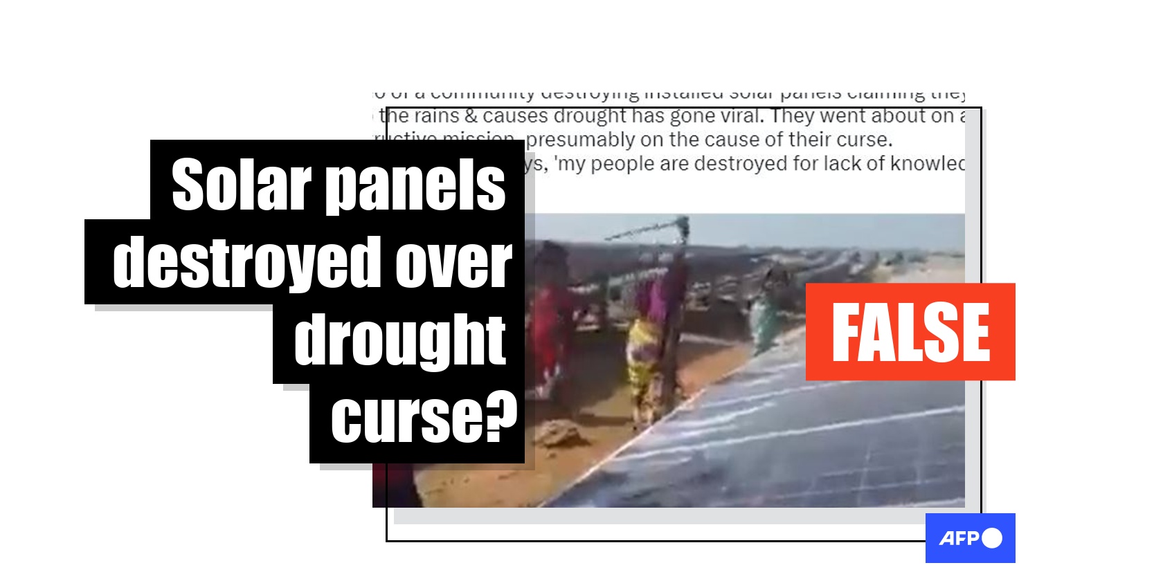 Clip shows India worker destroying solar panels over unpaid wages, not ...