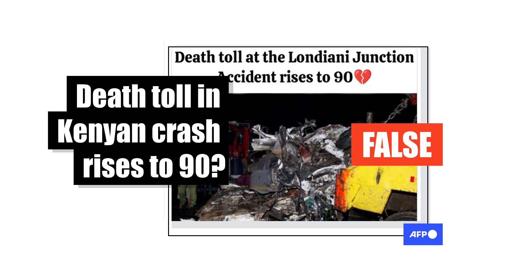 Social media posts exaggerate death toll after collision kills scores ...