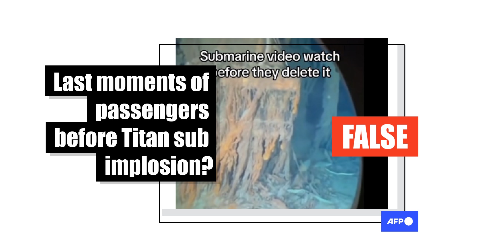 Videos of 2021 Titan submersible expedition falsely linked to its ...
