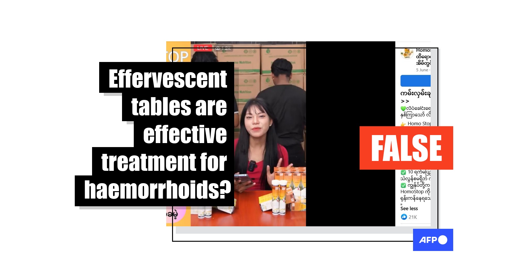 Experts refute 'unproven' effervescent tablet for haemorrhoid treatment ...