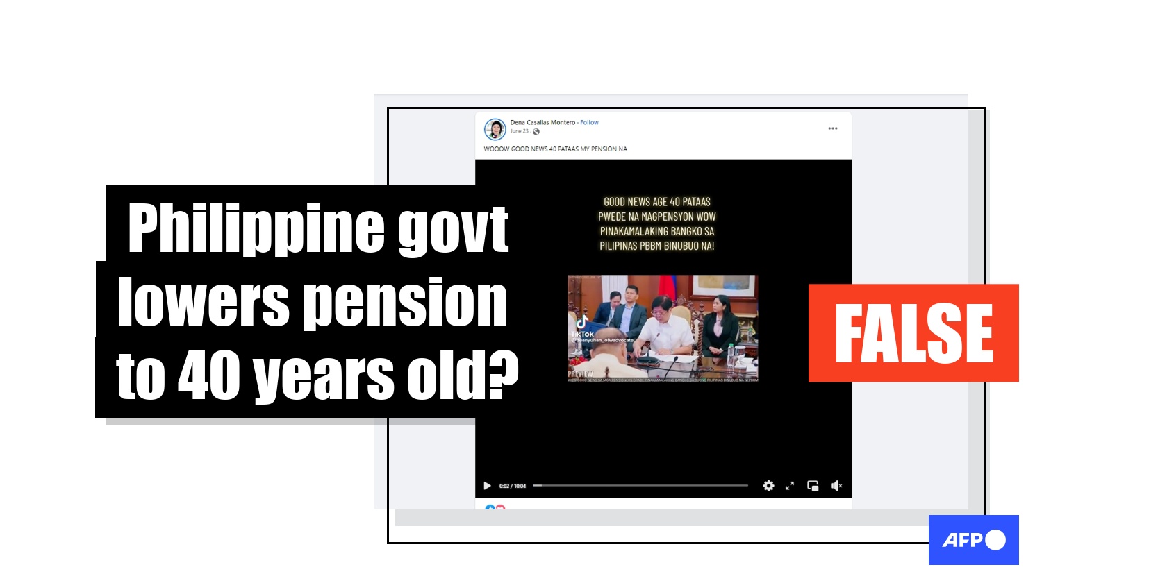 Posts misinterpret proposed reforms to Philippine military pension ...