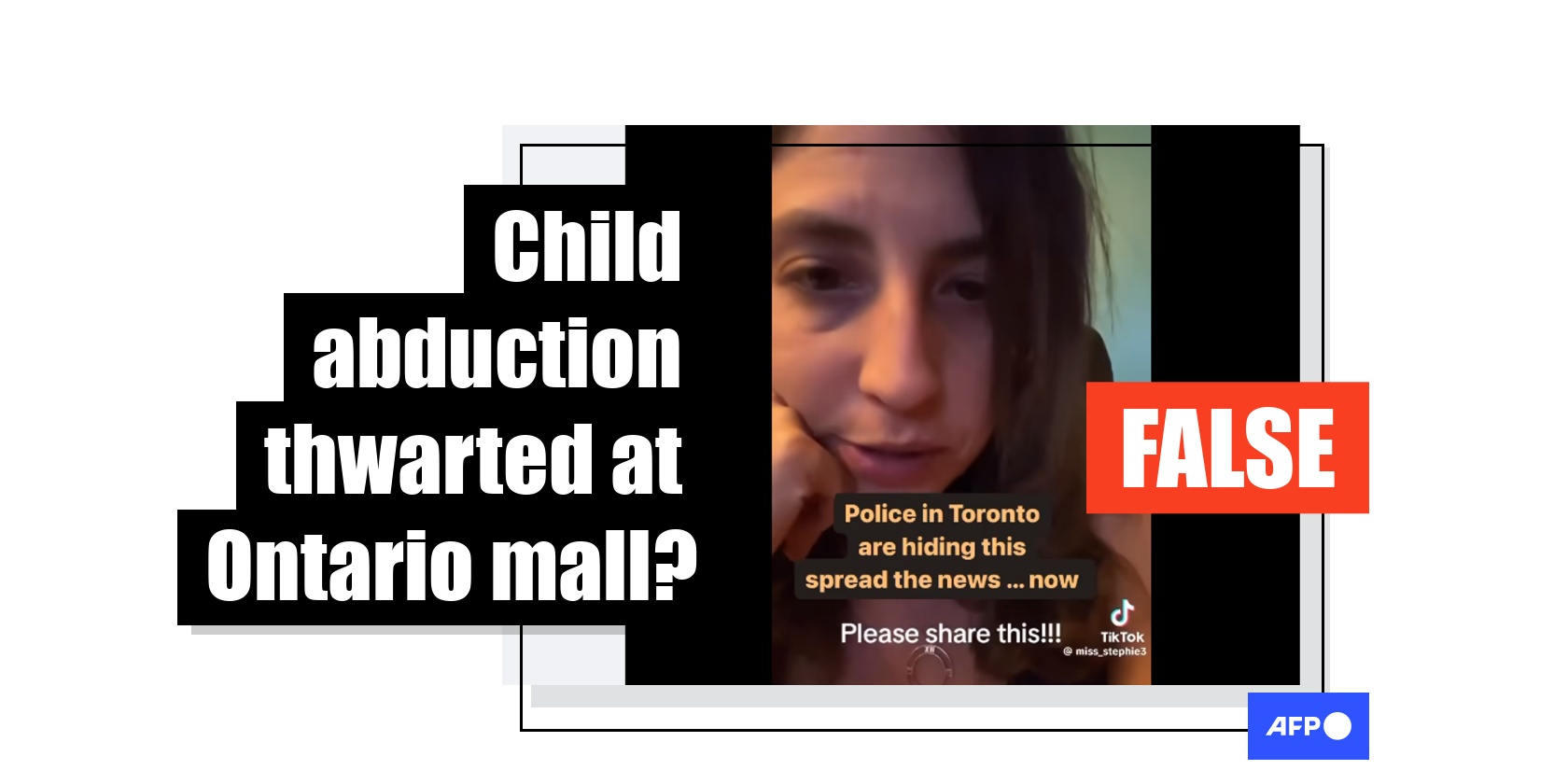 False claim shared on kidnapping attempt at Canadian shopping center ...