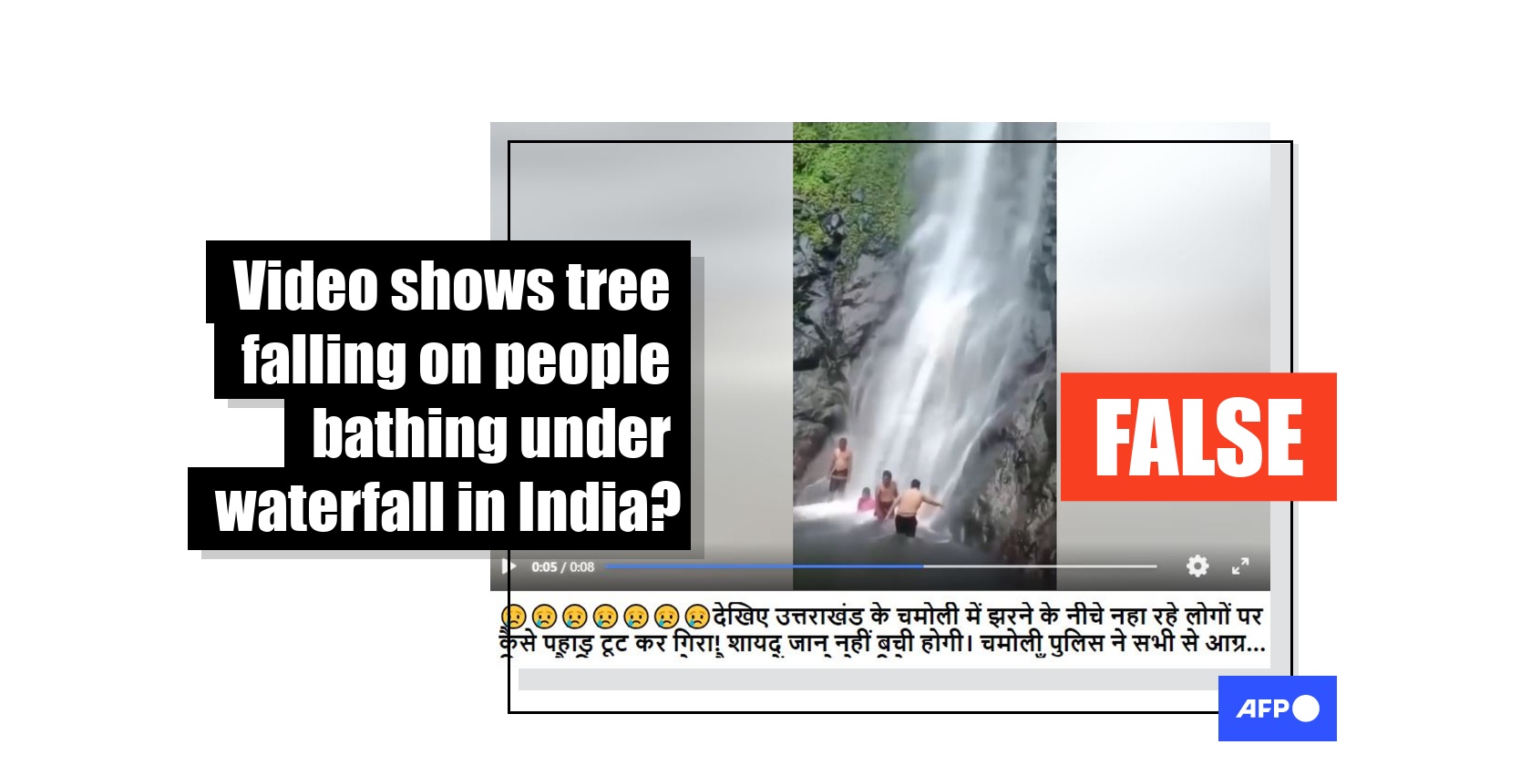 Video shows waterfall death in Indonesia, not in India | Fact Check
