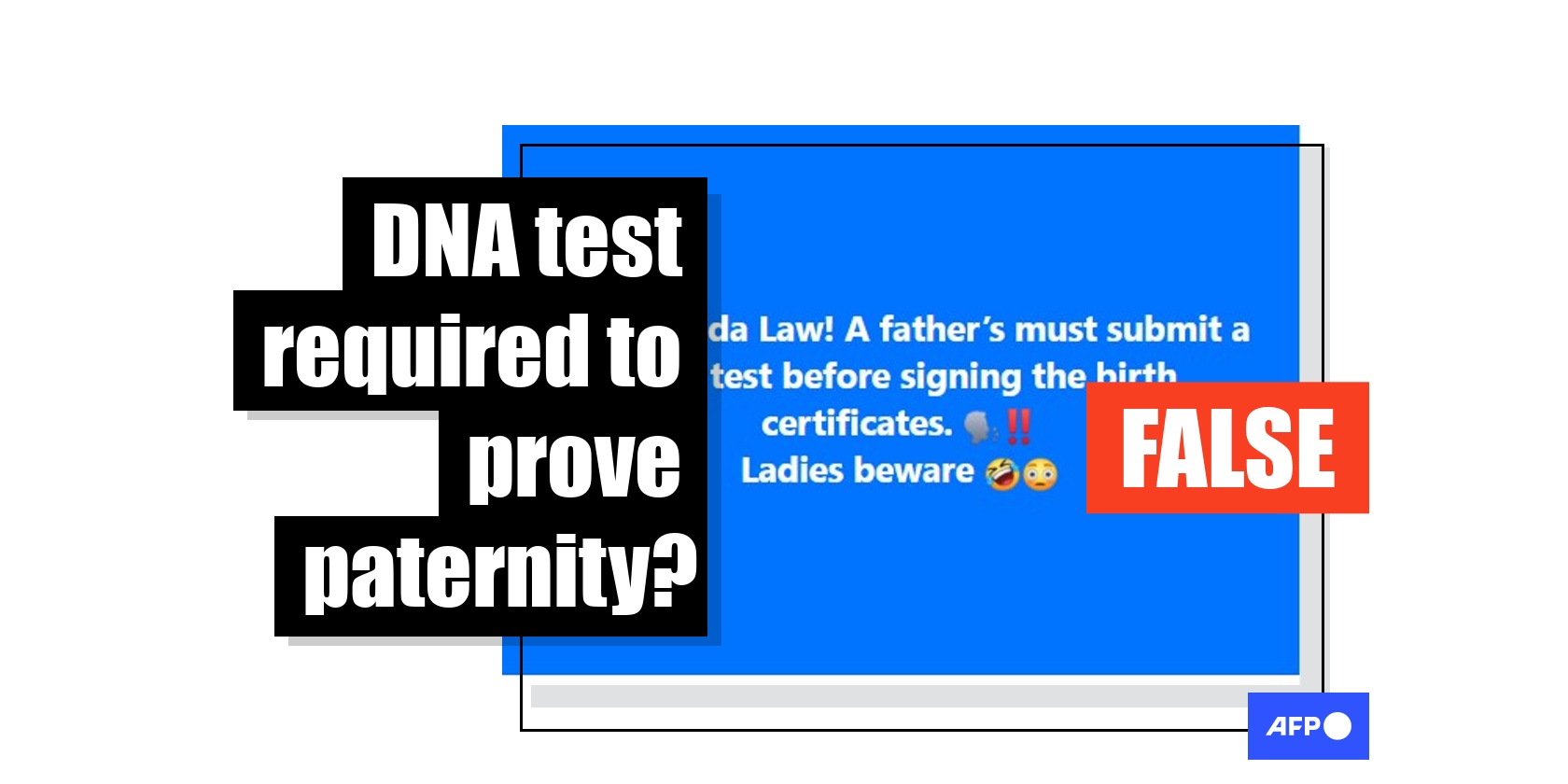 Florida does not require father's DNA tests for birth certificates ...
