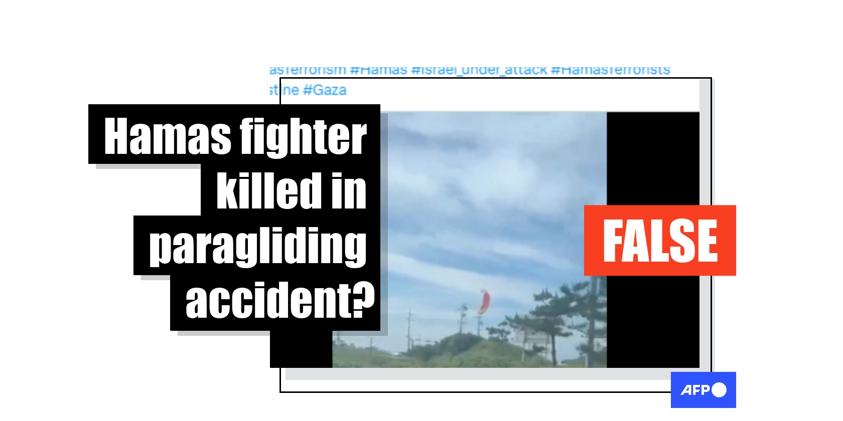 Paraglider death footage from South Korea, not Israel | Fact Check