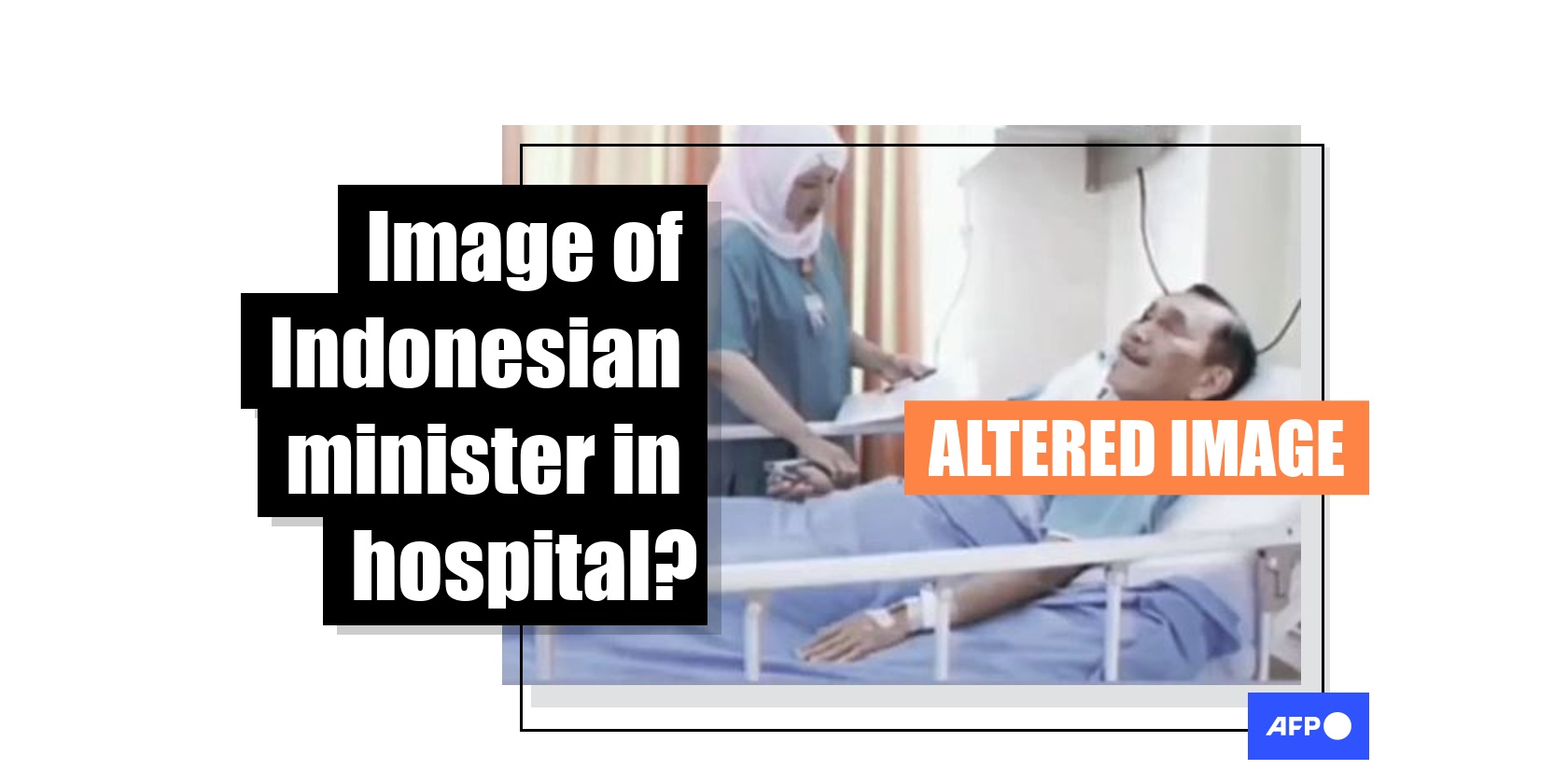 Doctored photo circulates after Indonesian senior minister hospitalised ...