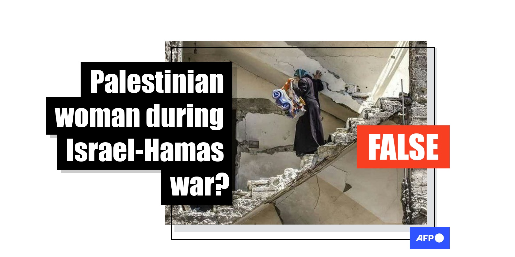 Syrian staircase photo misrepresented as wartime image from Gaza | Fact ...