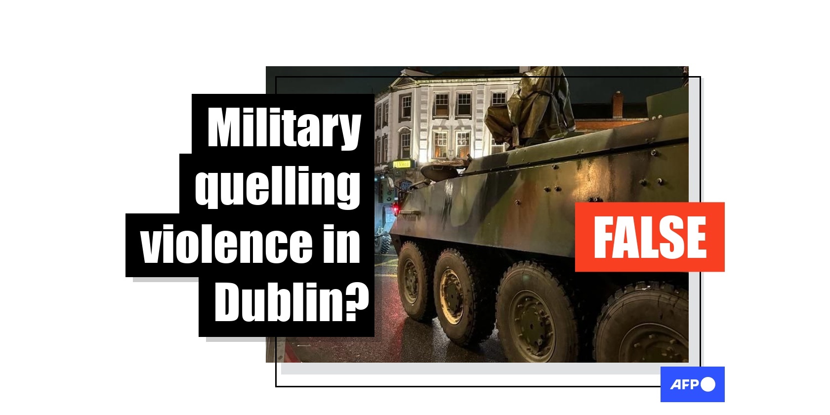 No evidence Irish army intervened in riots after knife attack | Fact Check