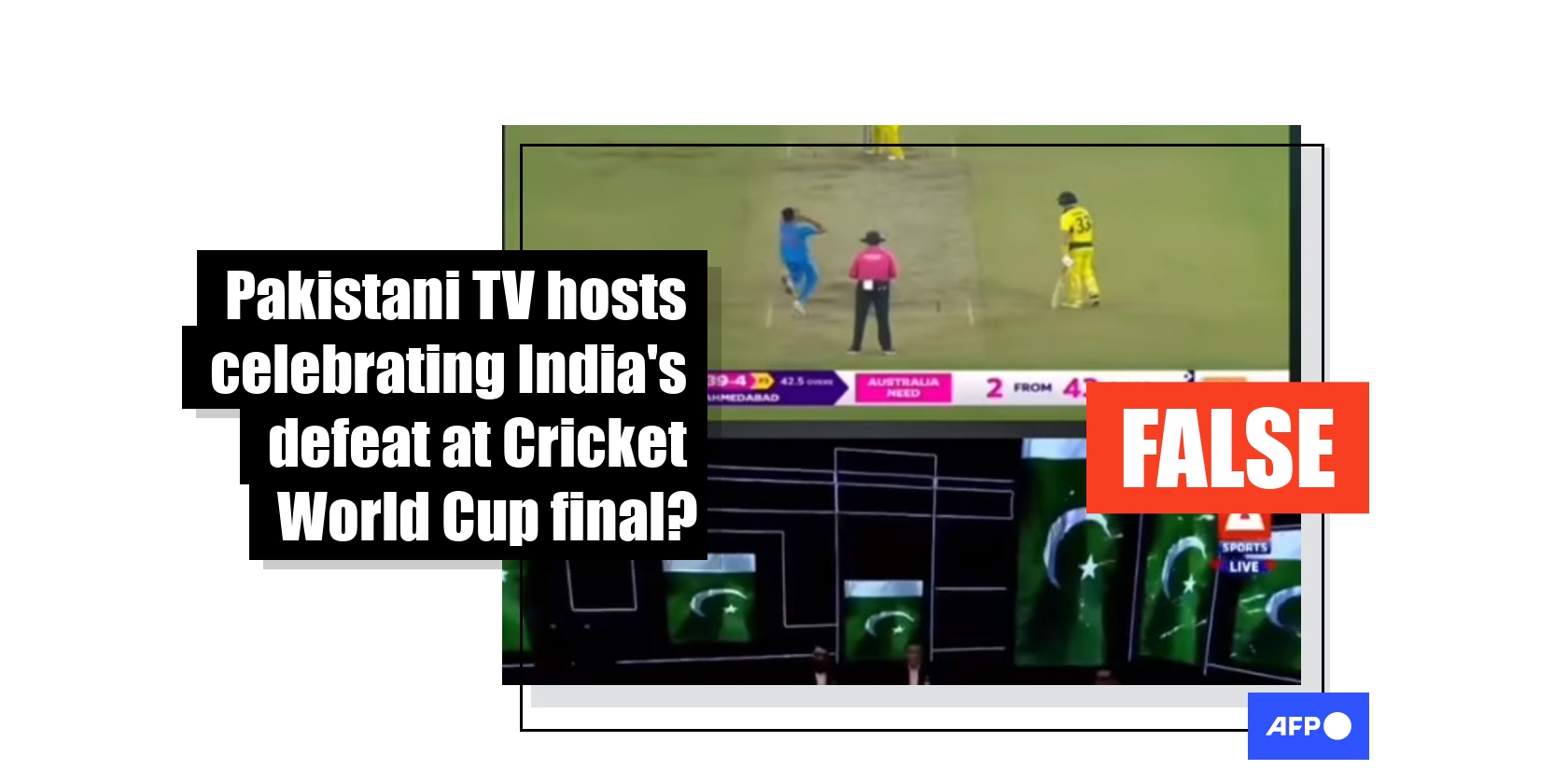 Clip shows panellists on Pakistani cricket show celebrating Pakistan ...