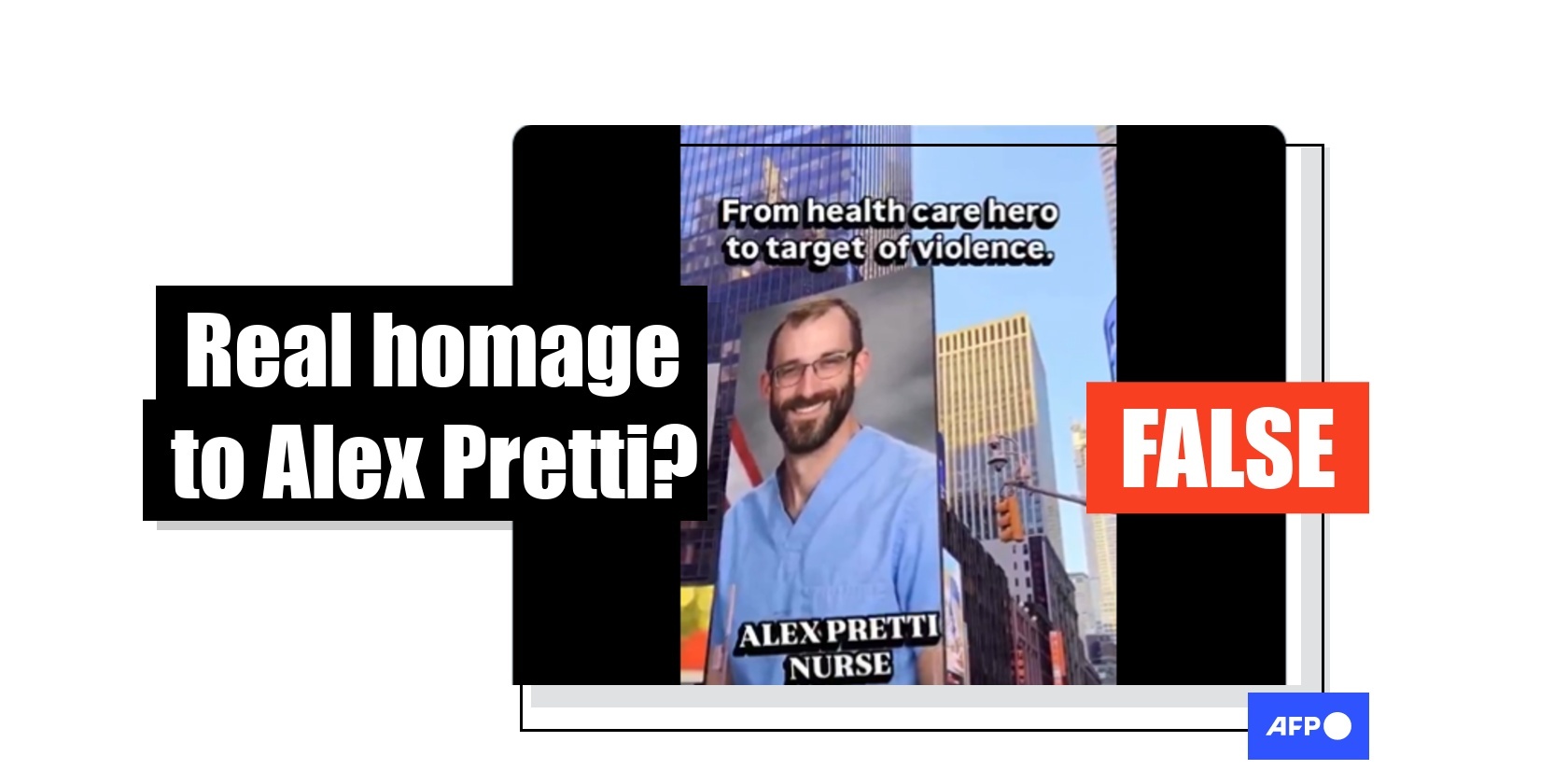 Video falsely places tribute to Minneapolis shooting victim in Times ...