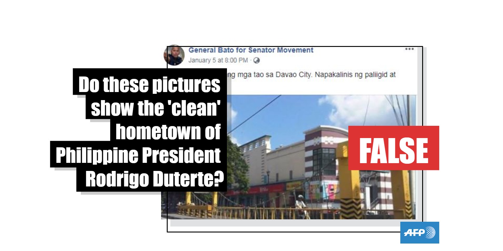 No, these pictures do not show the ‘clean’ hometown of Philippine ...