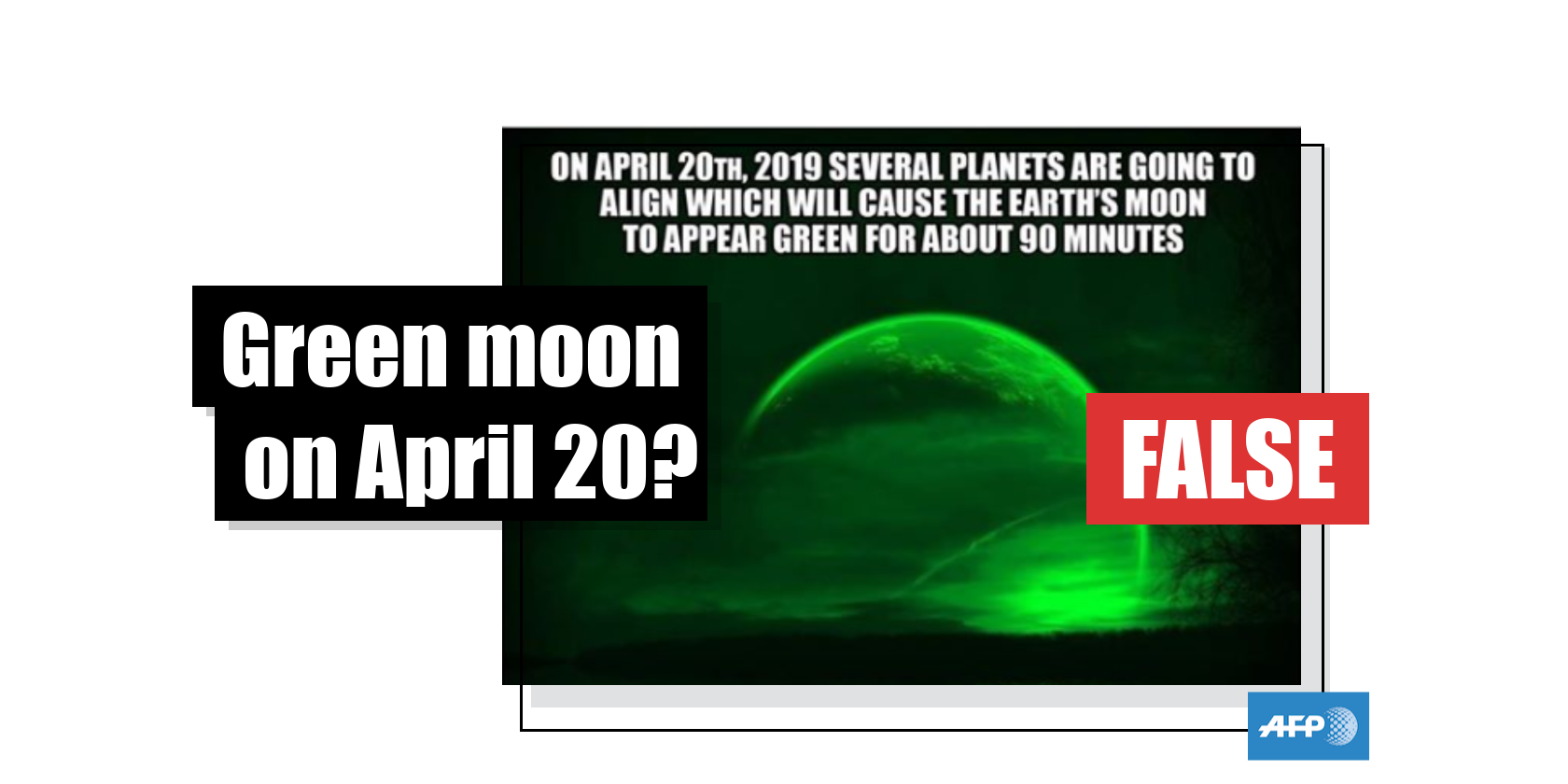 Spaced out: No, the moon did not turn green on April 20 | Fact Check