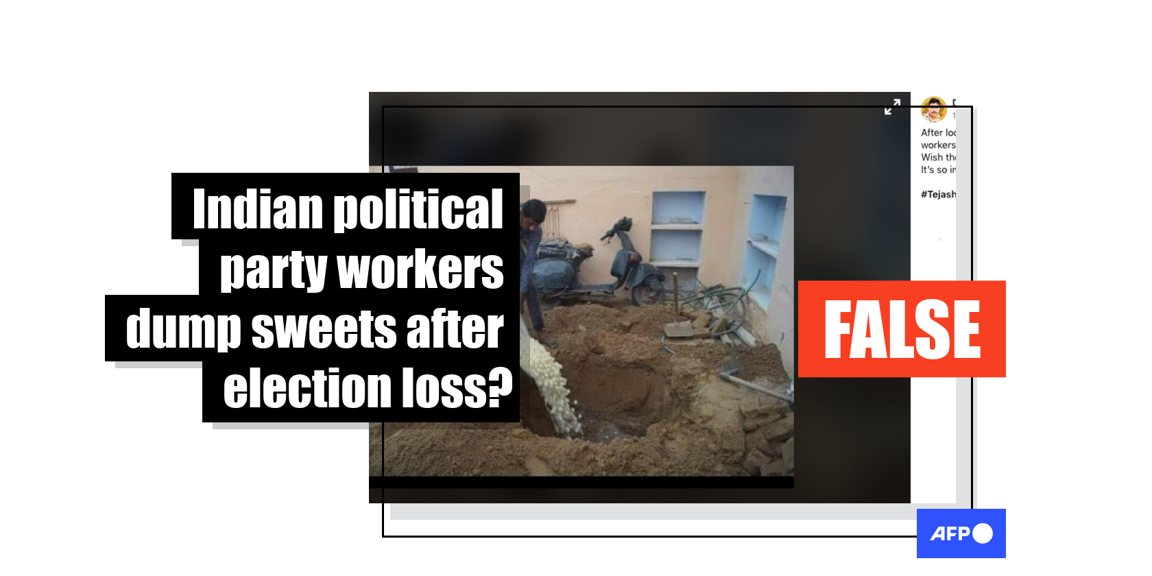 This photo has circulated in a news report about a raid on an Indian ...