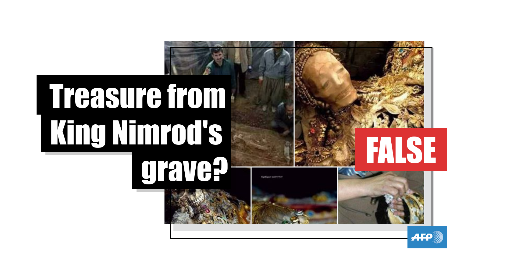 No, these photos show an Iron Age grave in Iran, German religious ...