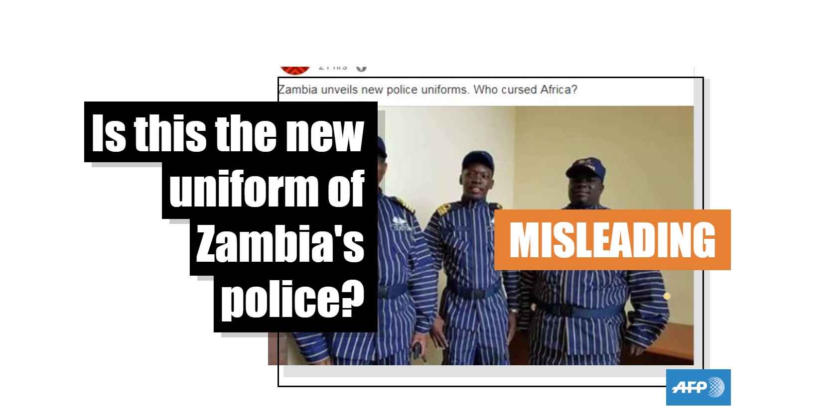 No, this is not the new uniform of Zambia’s police officers | Fact Check