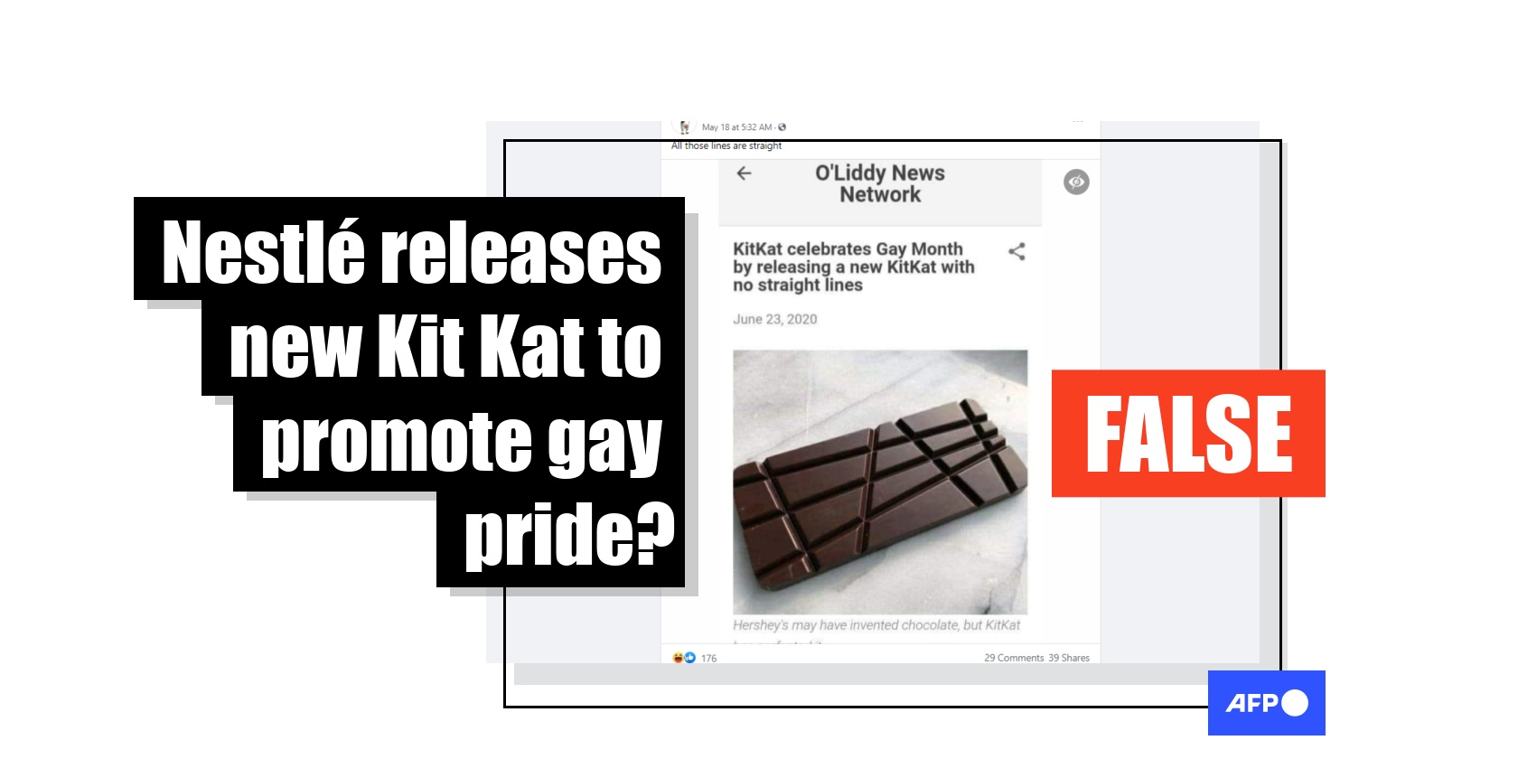 This image does not show a genuine Kit Kat bar launched to celebrate ...