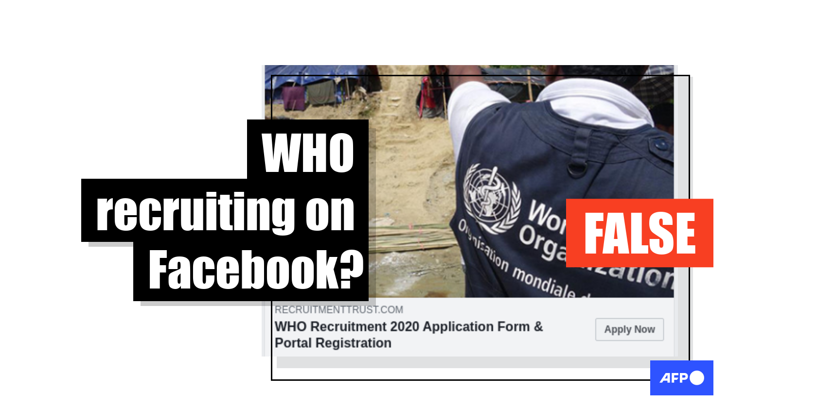 Beware false job ads - WHO does not recruit through third-party job ...