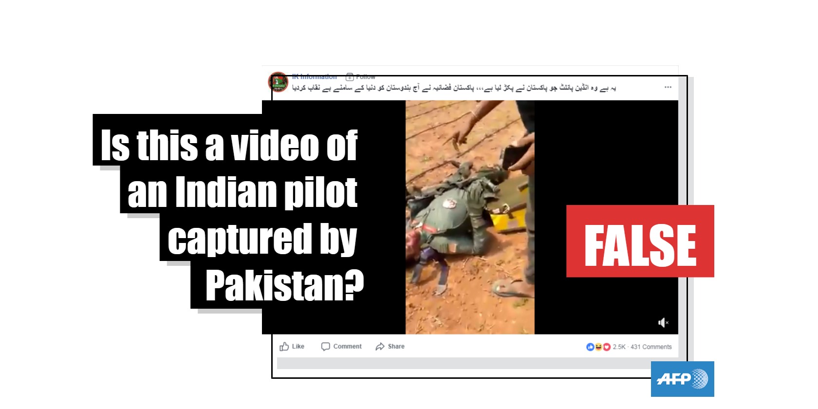 No, this is not a video of an Indian air force pilot captured by ...