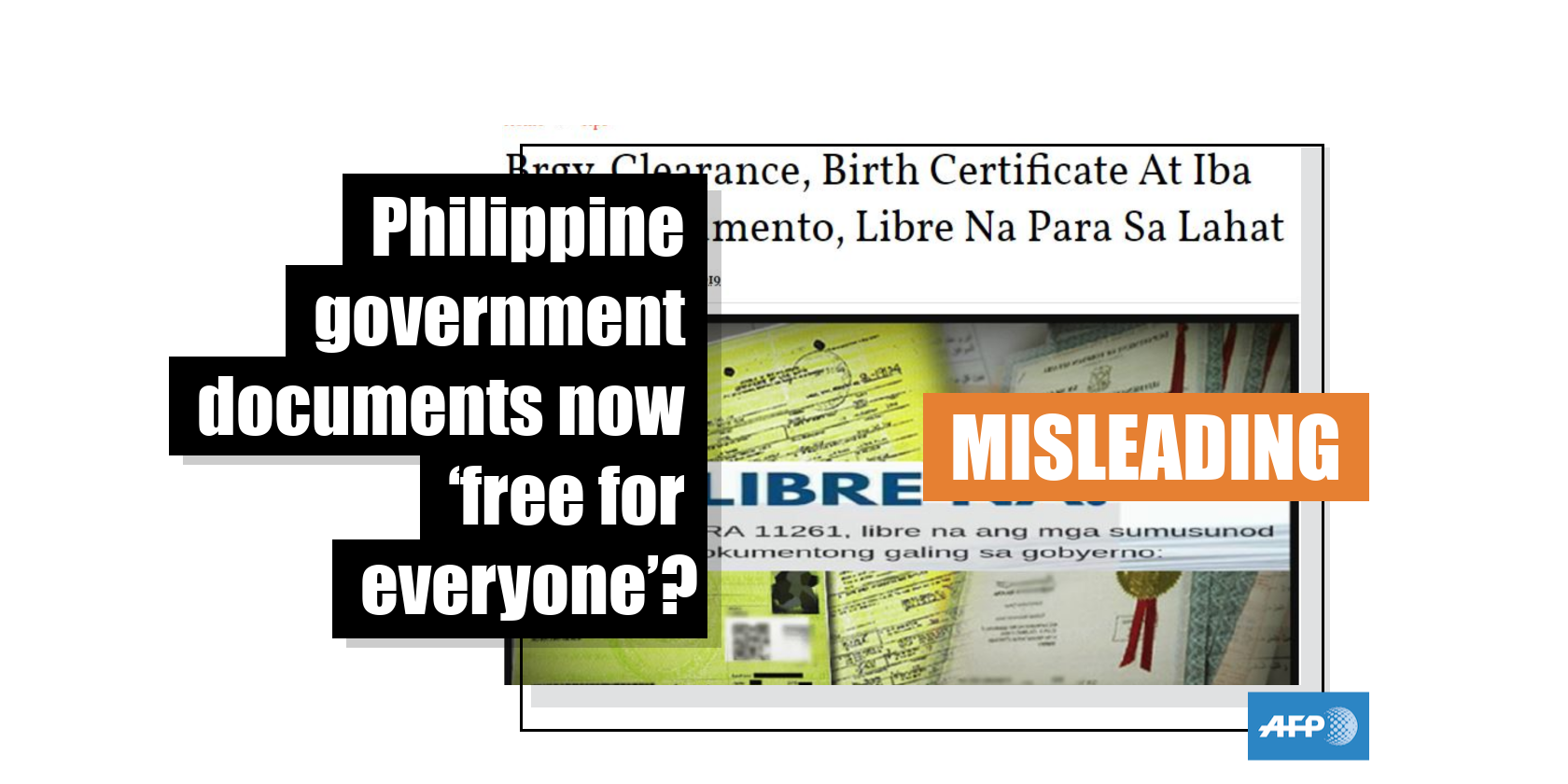Fees for Philippine government documents have only been waived for ...