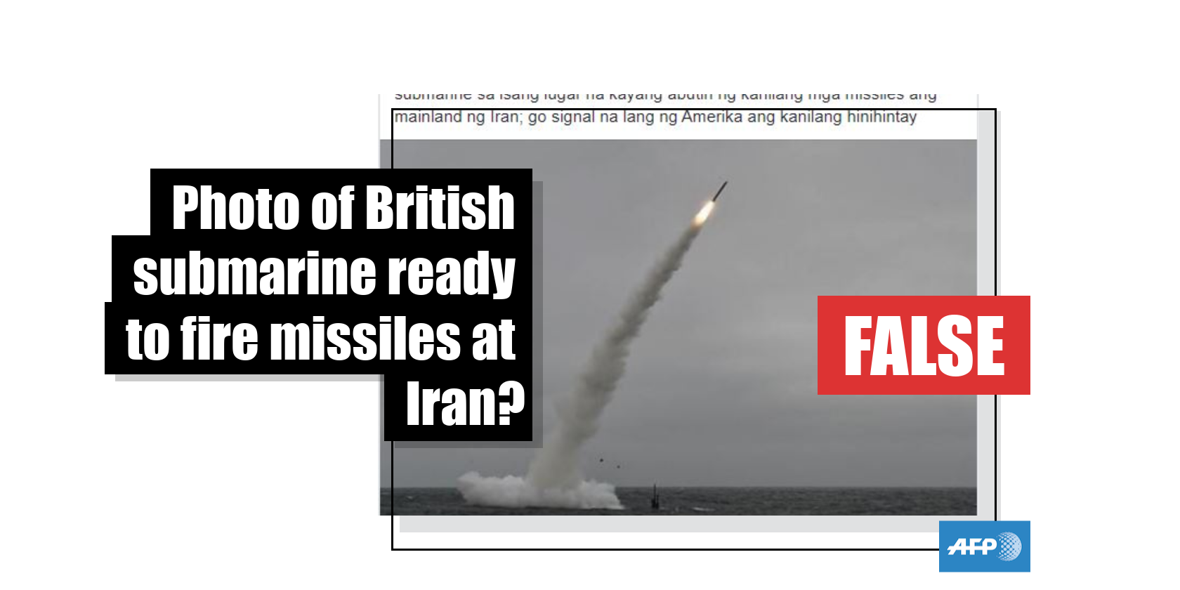 This photo shows a 2018 US Navy missile test off the coast of ...