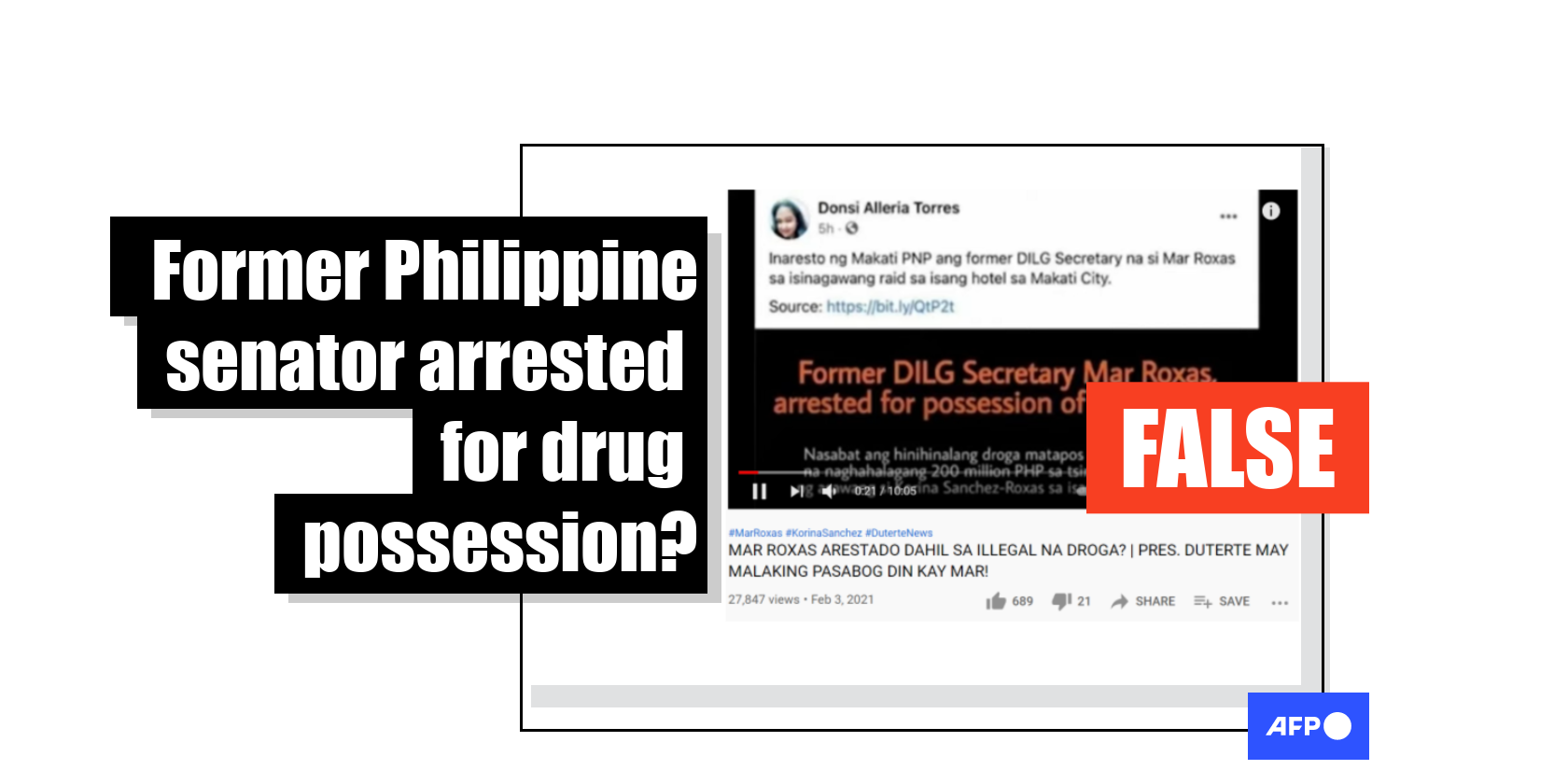 This video shows a hoax report and police denied that the former ...